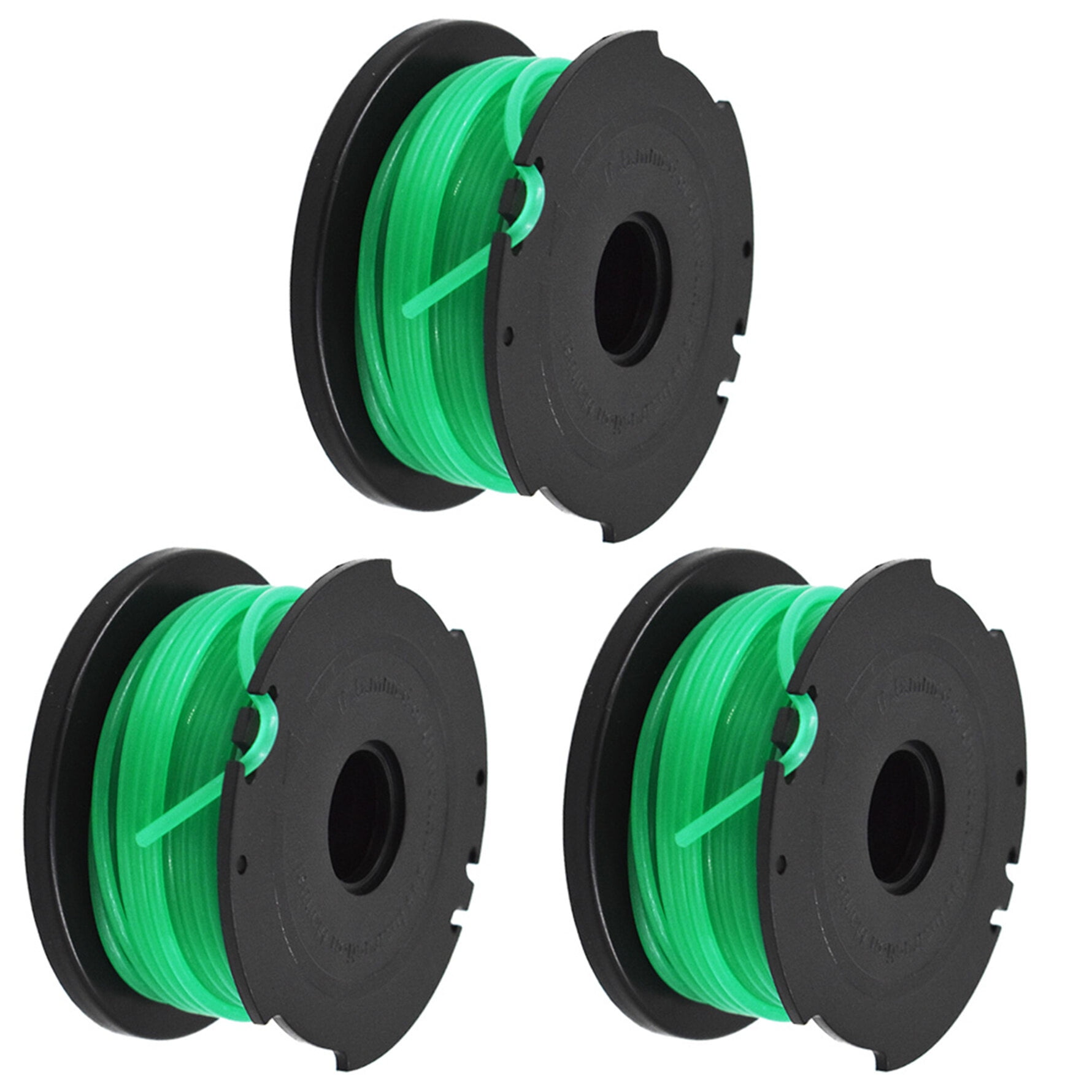 3pcs Trimmer Line Green Spool Weed Eater Line Replacement Spools Fit ...