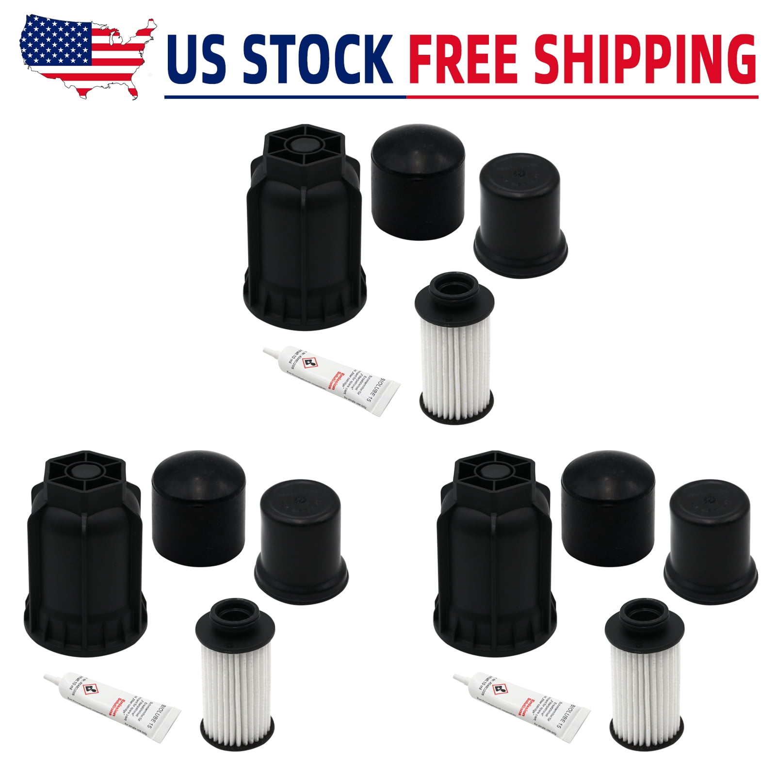 3pcs UF106 Diesel Exhaust Fluid Filter, for DD13, DD15, DD16, ISX ...