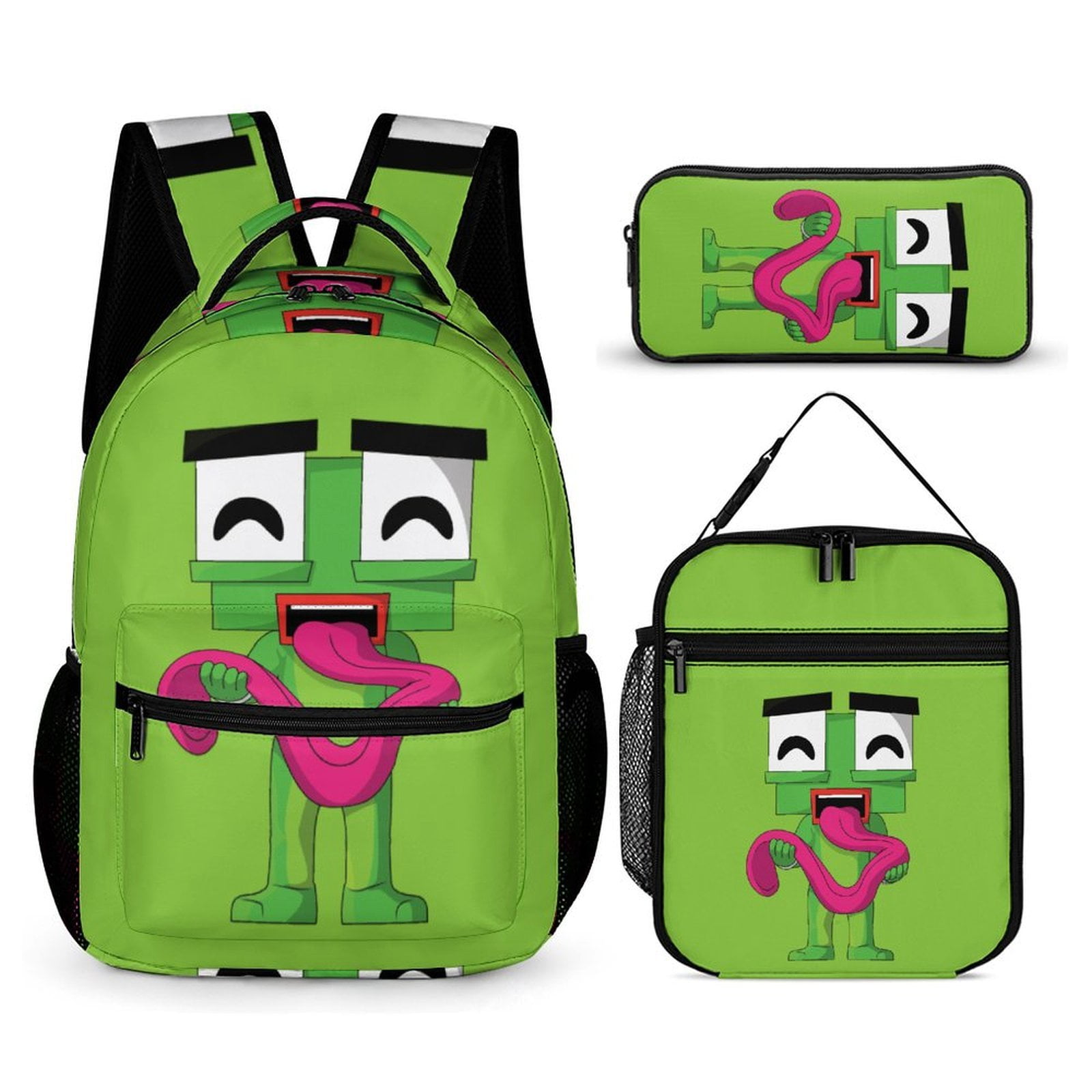 3pcs Un_speaka_ble Backpack Set, Multi-functional Laptop Bag 17in Water ...