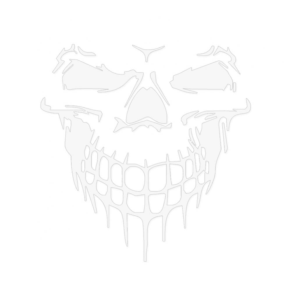 3pcs Universal Skull Car Hood Decal Sticker,Cool Skull Stickers for ...