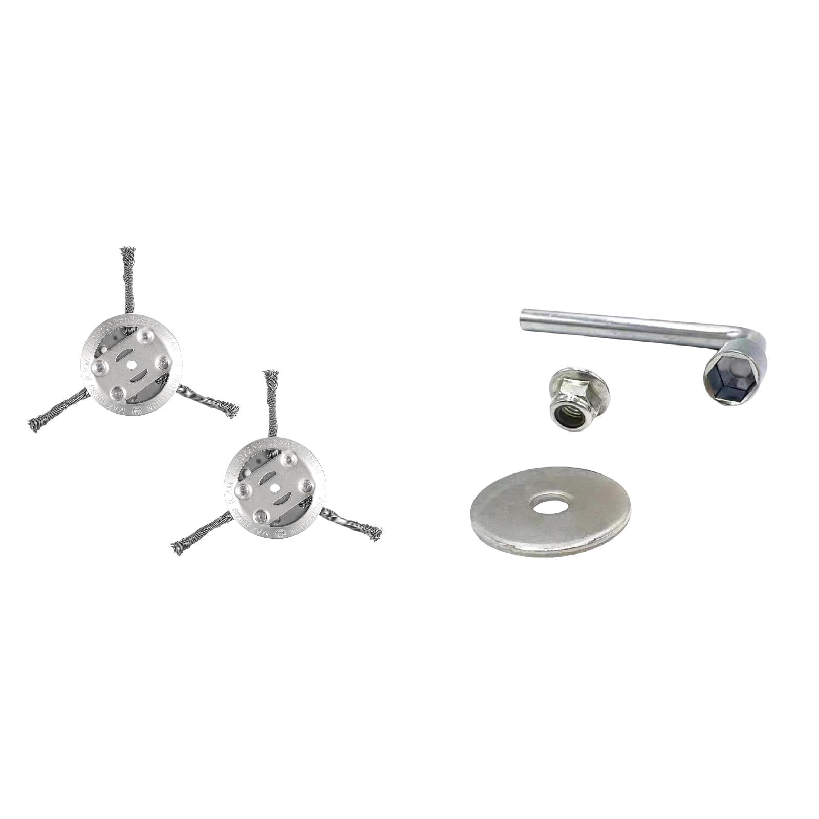 3pcs Universal Steel Wire Trimmer Head for Weed Eater, String Trimmer ...