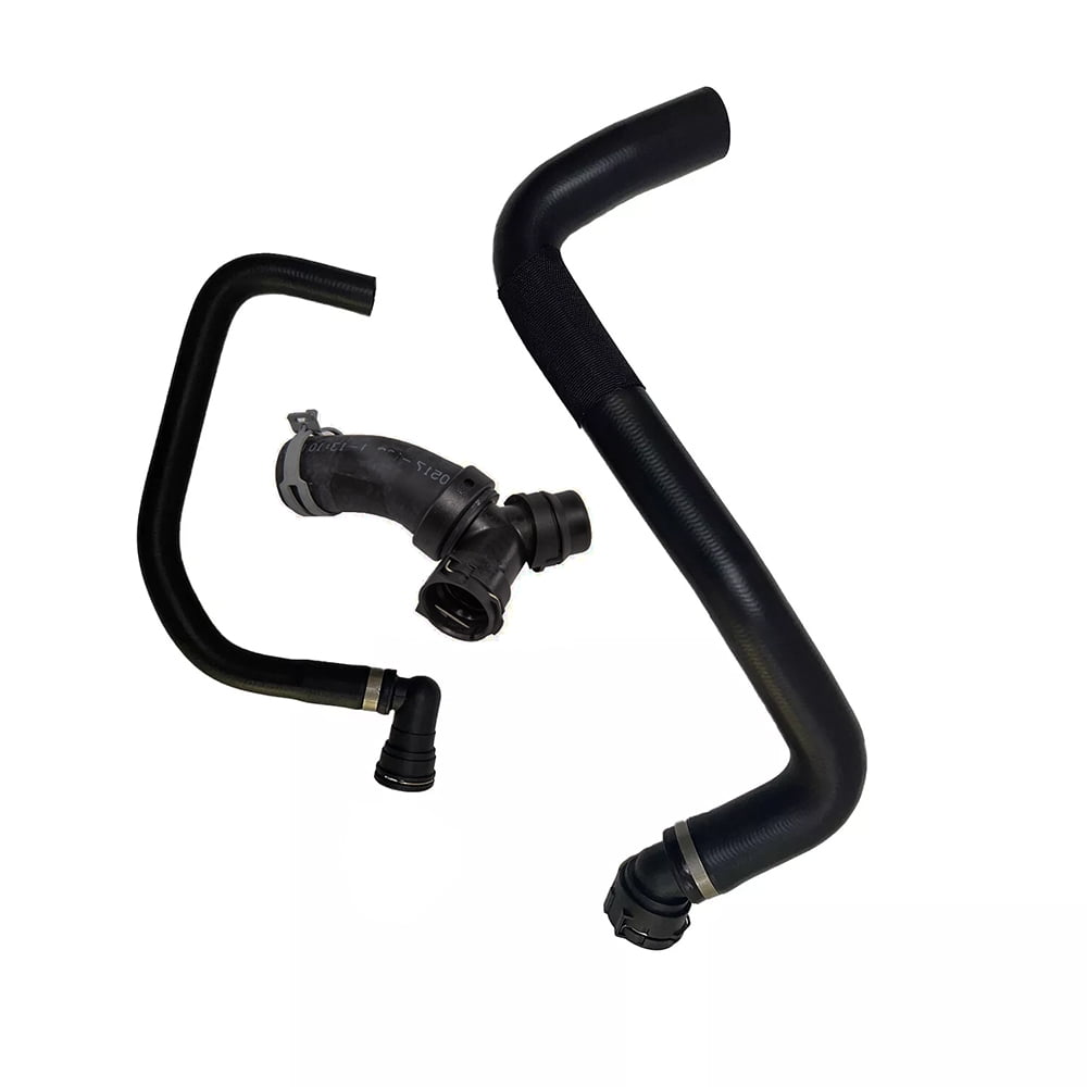 3pcs Upper Radiator Hose Y-Connector Lower Degaus Fit 2011-20 Ford F ...