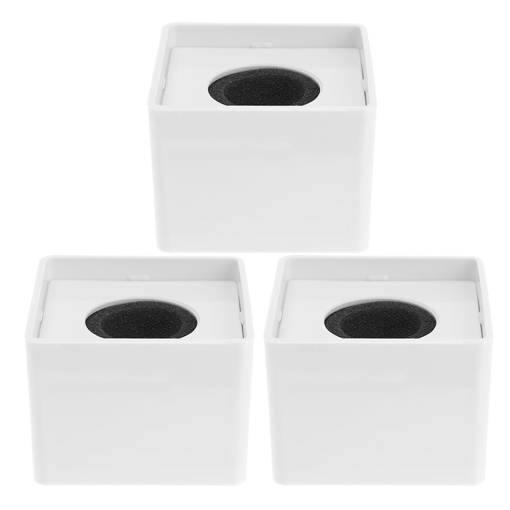 3pcs Stylish Microphone Logo Flags Square Shaped Mic Cube for Interview ...