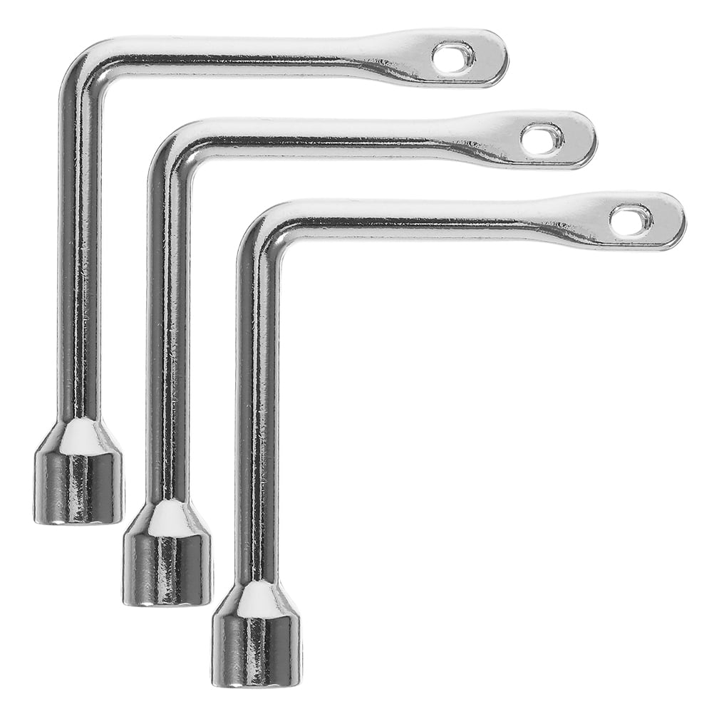 3pcs Multi Functional Triangle Spanner Key Set Practical Metal Elevator ...
