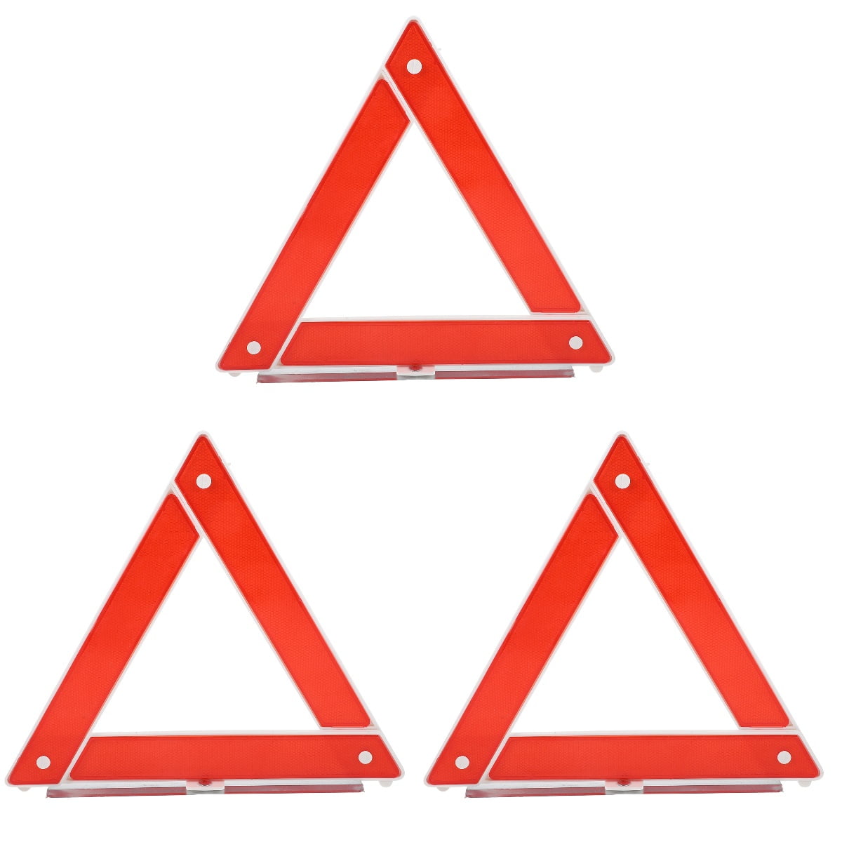 3pcs Warning Triangle Truck Triangle Sign Road Safety Kit Car Emergency ...