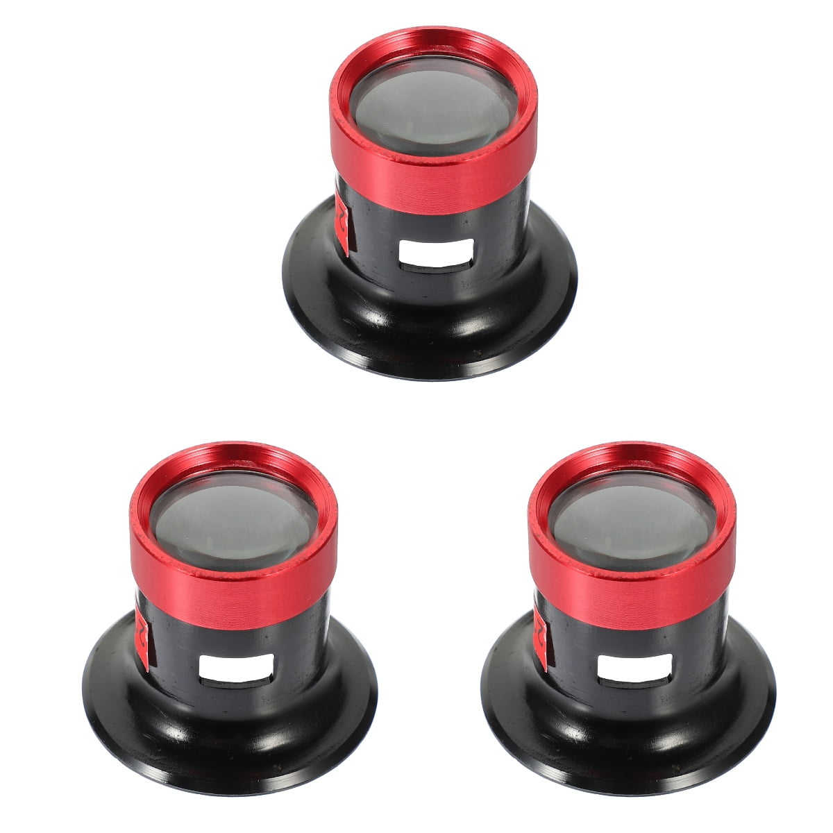 3pcs Watchmaker Eye Loupe Magnifiers Useful Practical Magnifying Glass ...