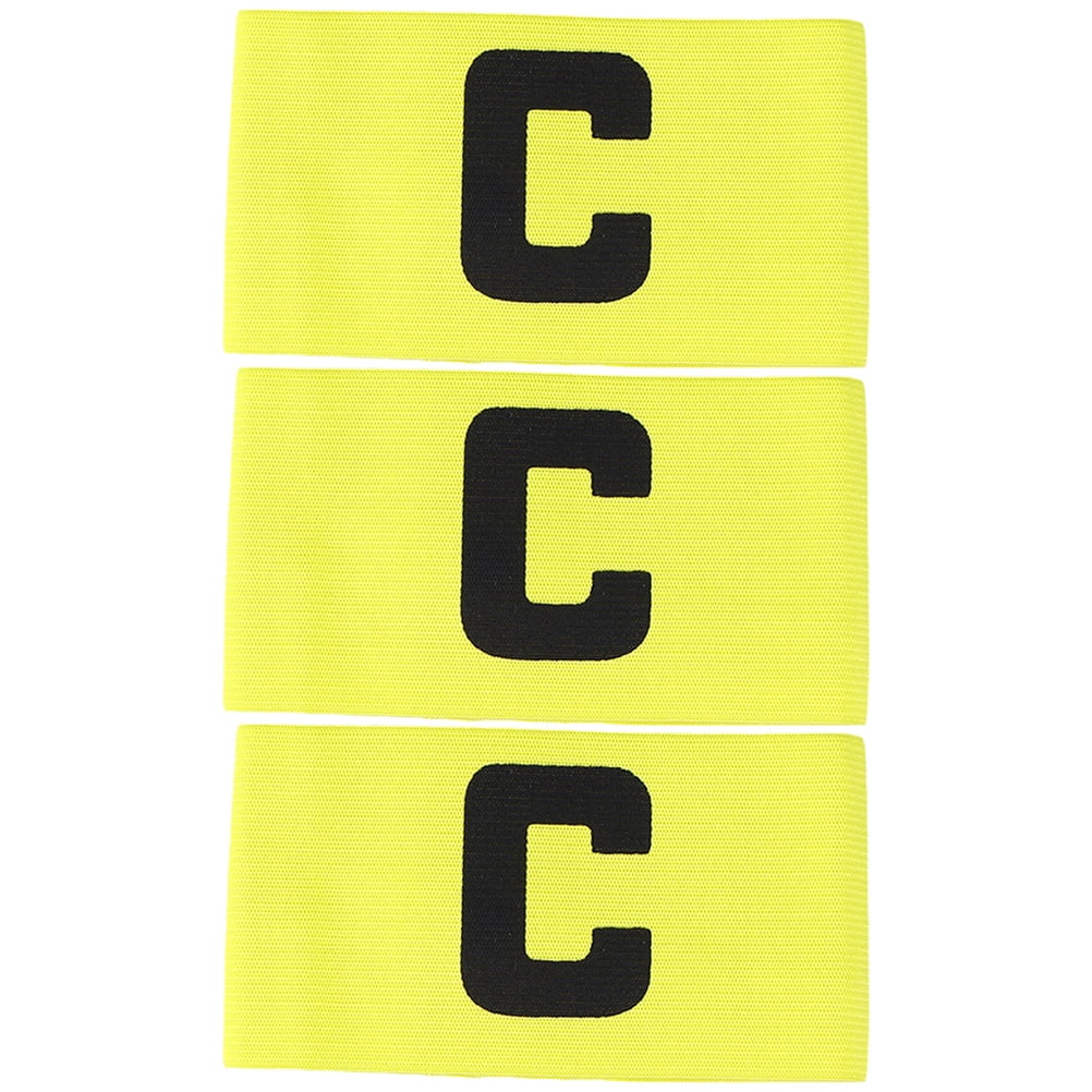 OUNONA Adjustable Yellow Captain Band, Elastic and Comfortable for Team ...