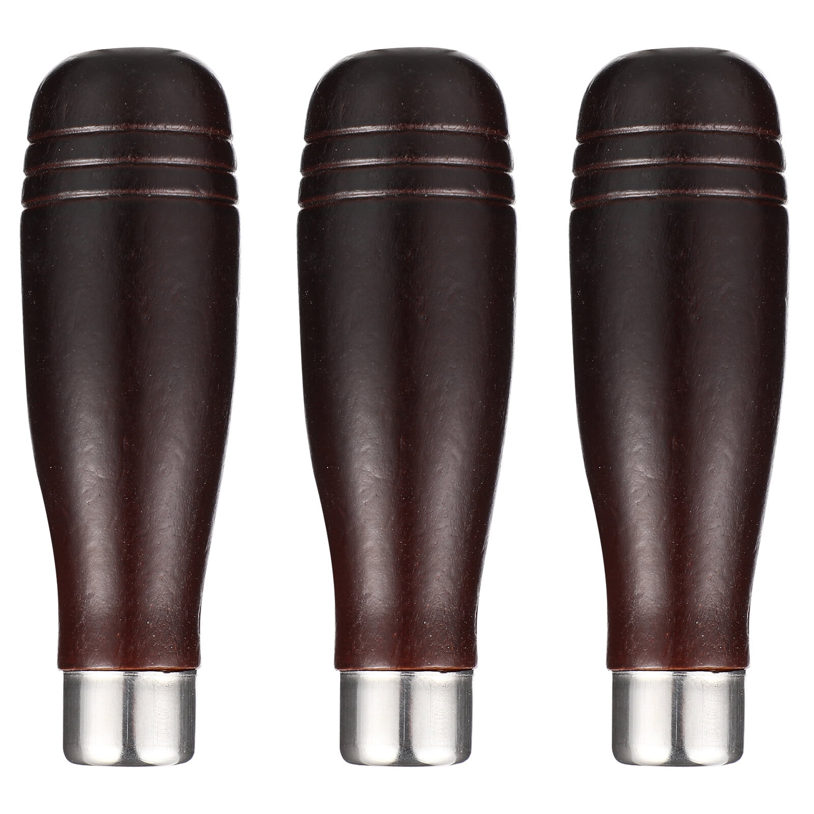 3pcs Wooden File Handle Accessories File Handle Replacements Wooden ...