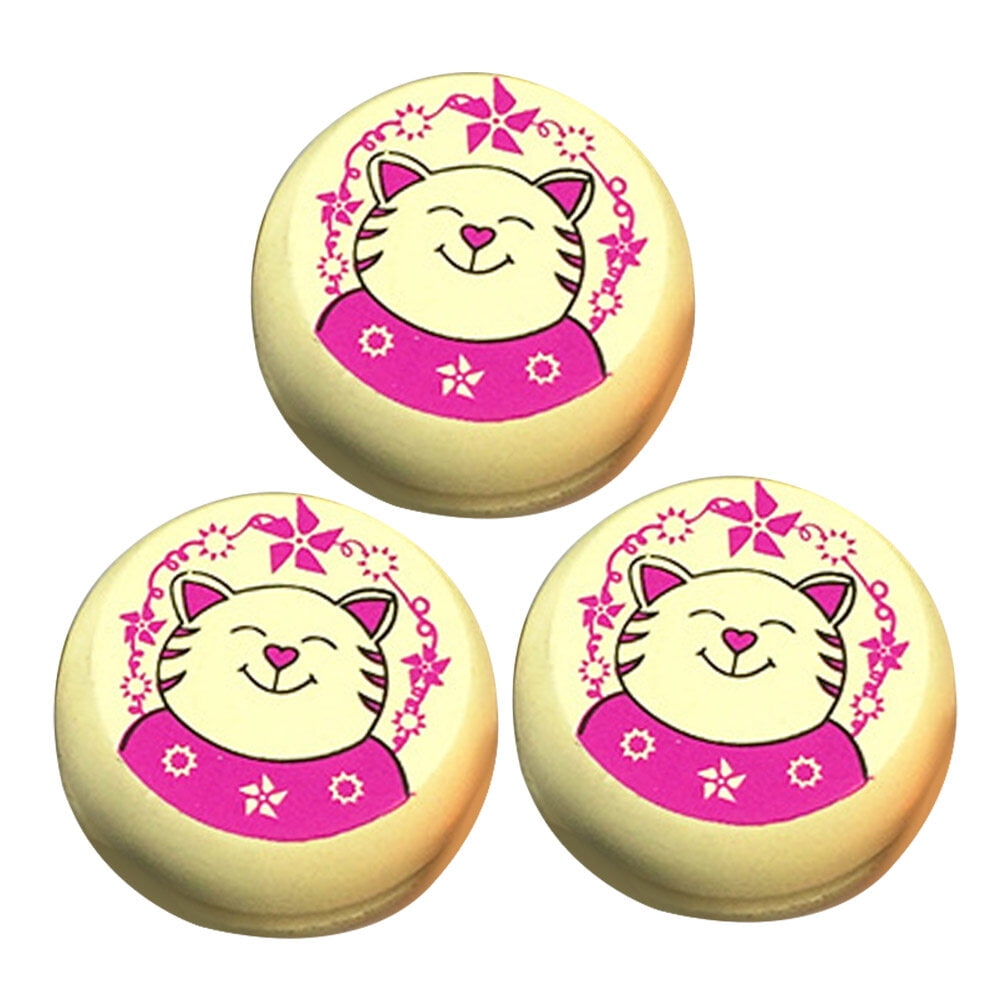 3pcs Wooden Yoyo Toys Kid Educational Playthings Creative Wood Kid Yoyo ...