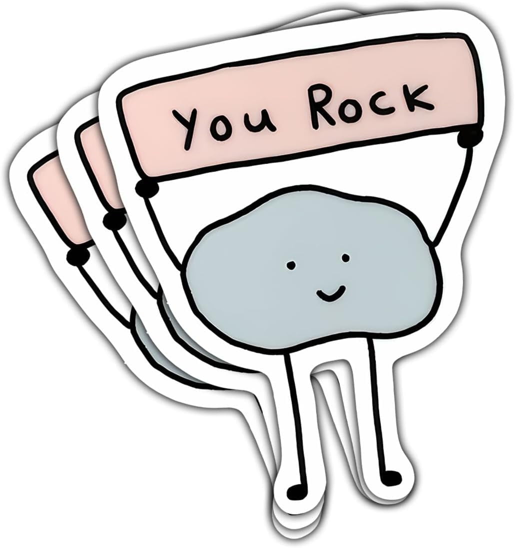 (3pcs) You Rock Sticker, Funny You Rock Sticker, You Rock Meme ...