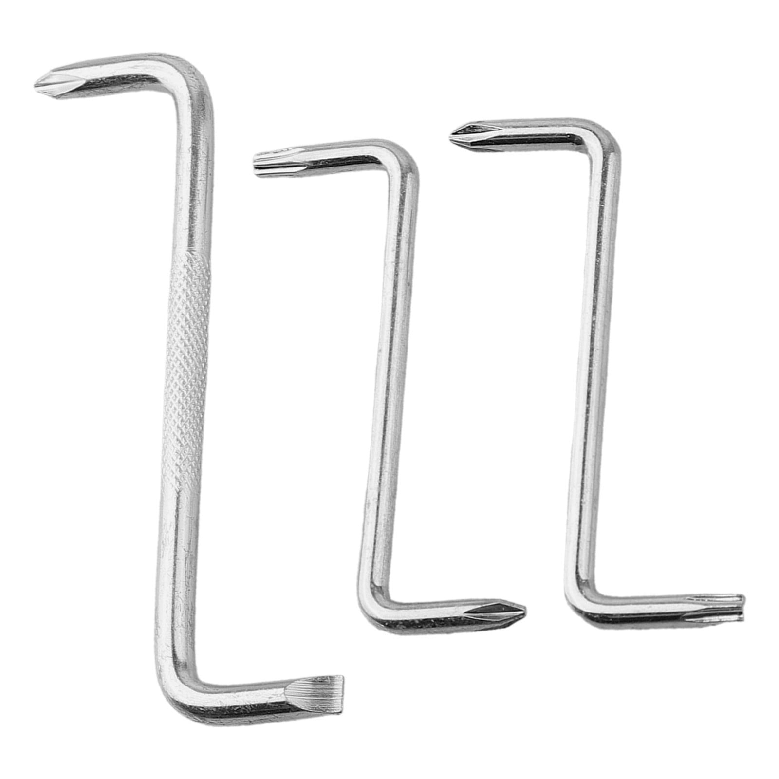 3pcs Z Type Screwdriver Set Dual-Purpose Double Head Turning Manual ...