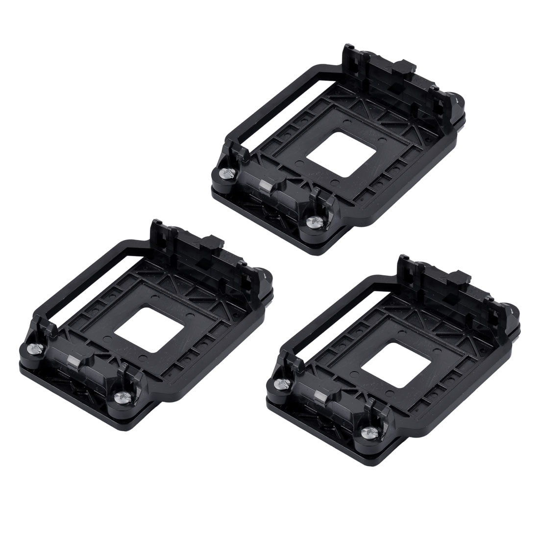 3pcs plastic amd cpu fan stand bracket holder base black for am2 am3 ...
