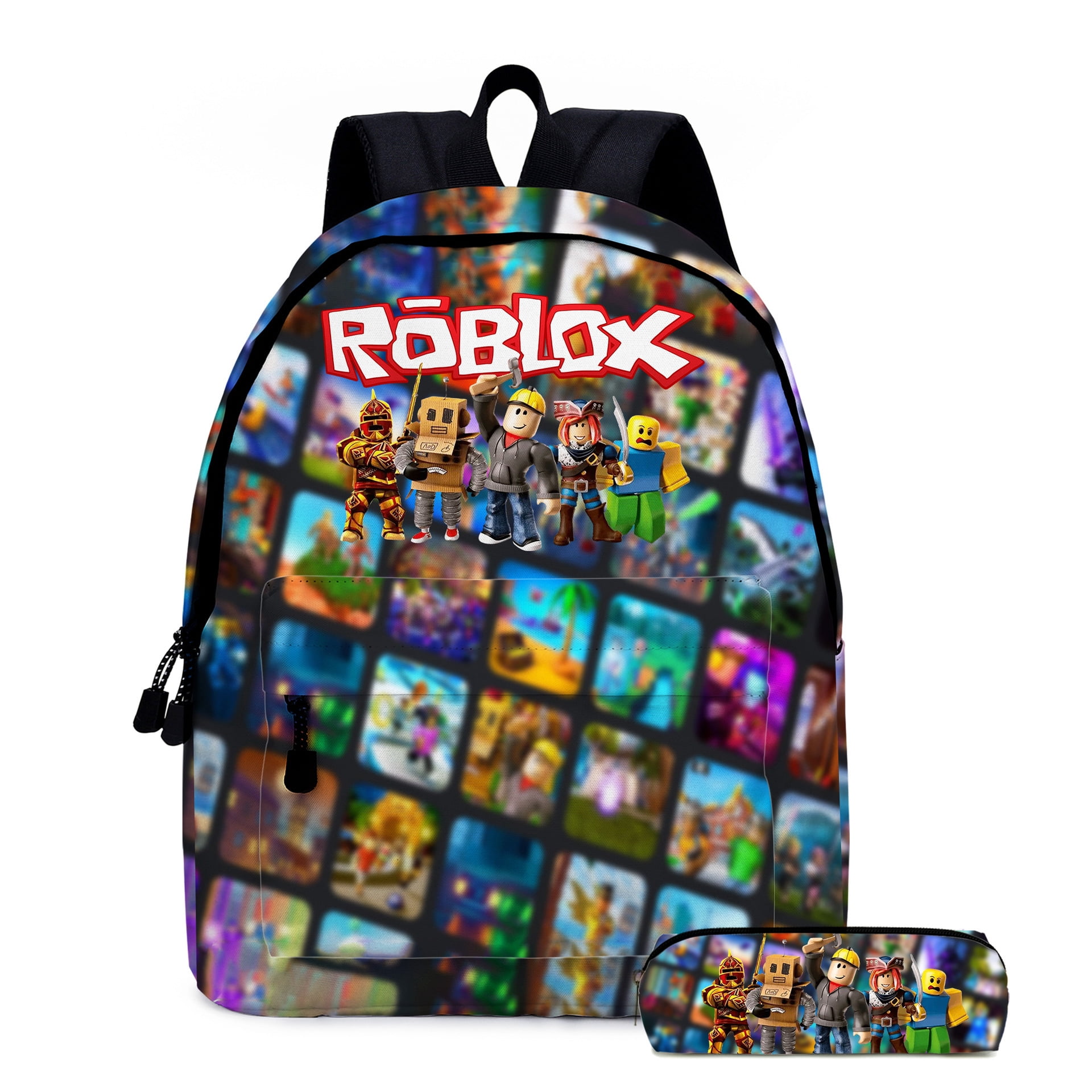 3pcs roblox backpack for primary and secondary school students ...