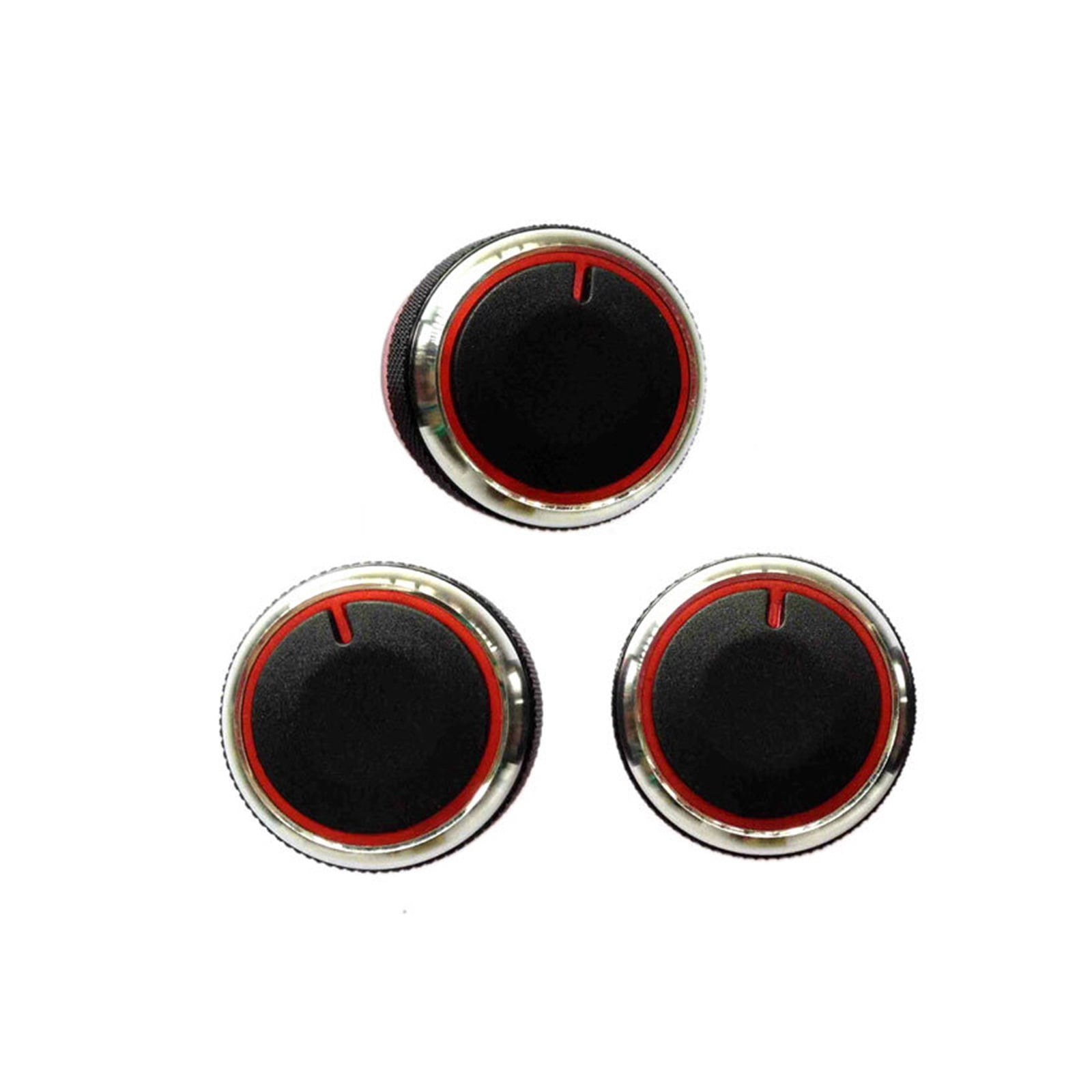 3pcs/set Aluminum Alloy Air Conditioning Knob AC Knob Heat Control ...