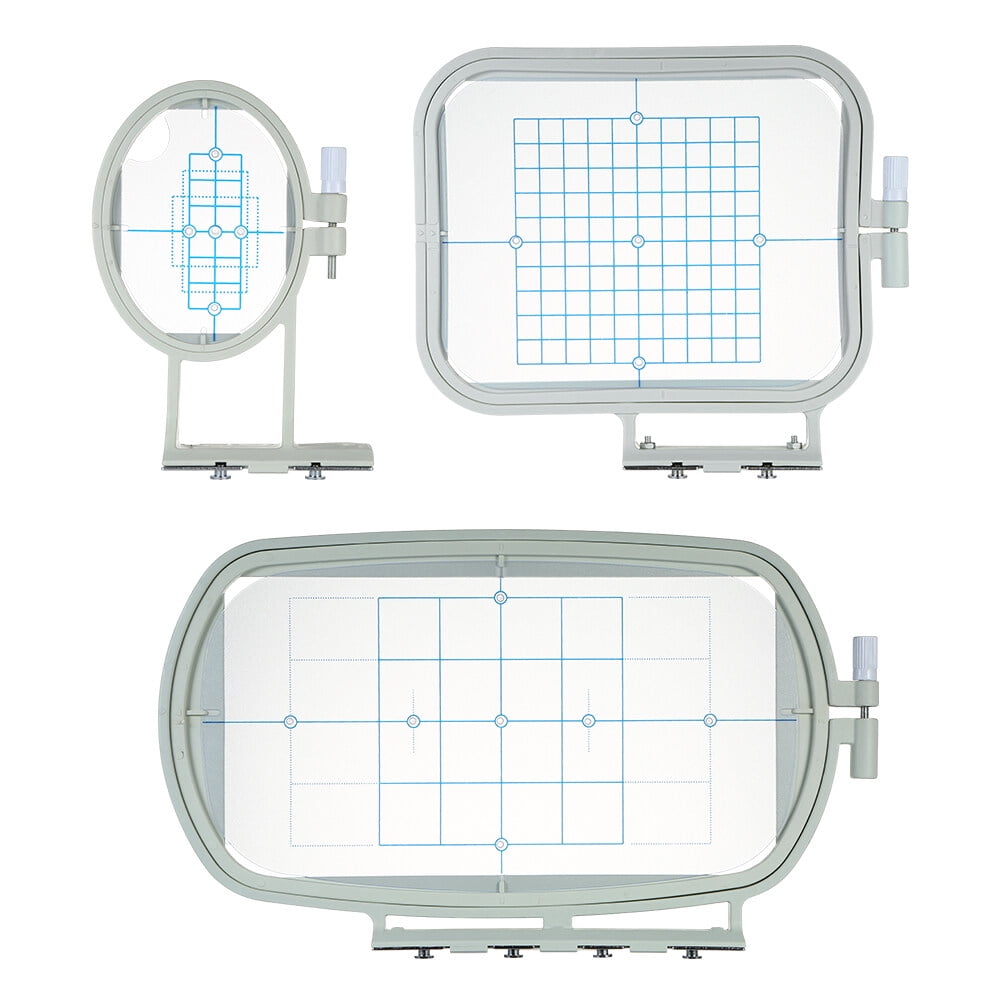 3pcs/set Embroidery Machine Hoop Frame Set Sew Tech Hoops Sewing ...