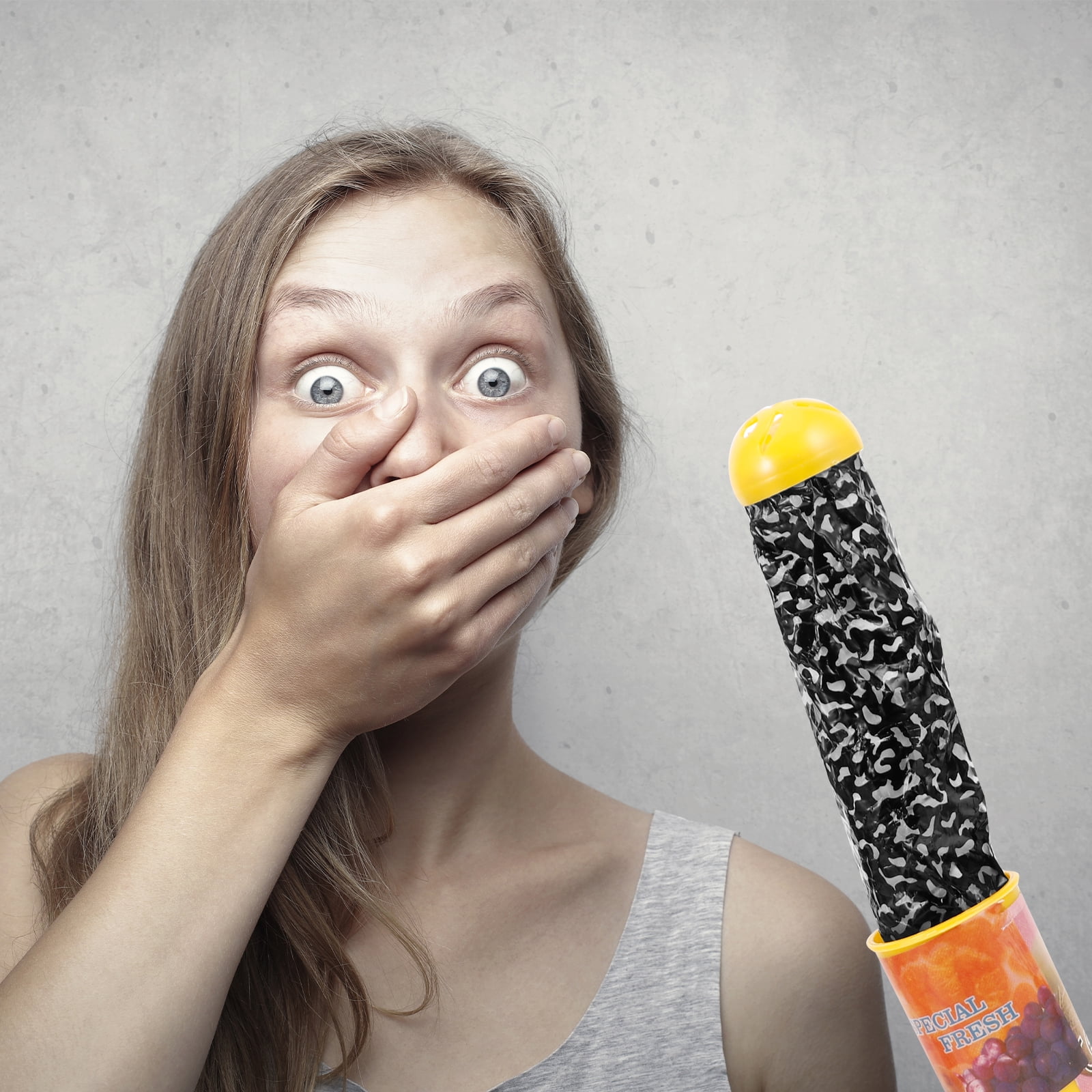 3pcs snake can jump spring snake candy snake can candy jar spoof snake ...