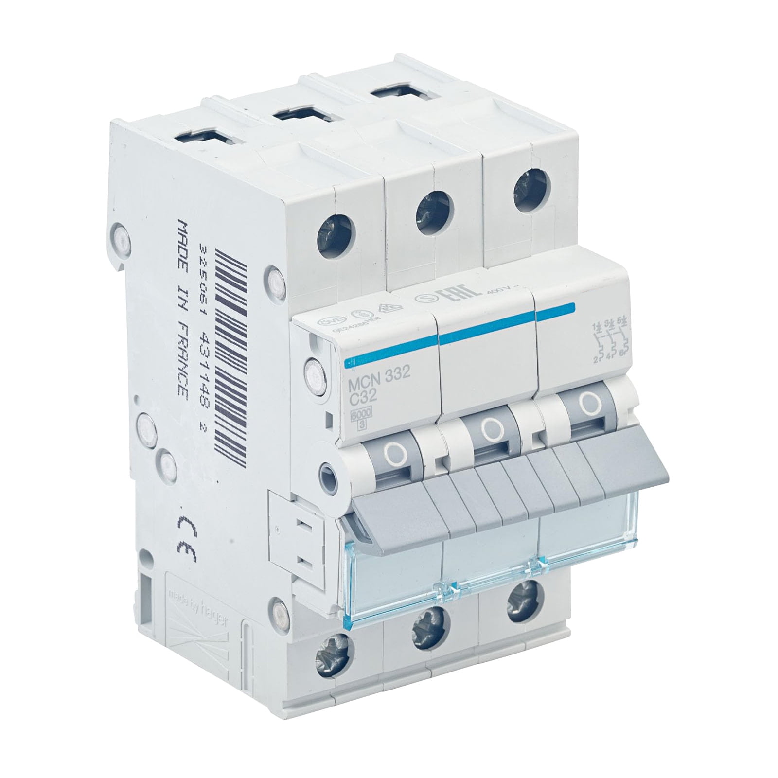 3pin 32A Biconnect Circuits Breaker Replacement 3 Poles Miniature ...