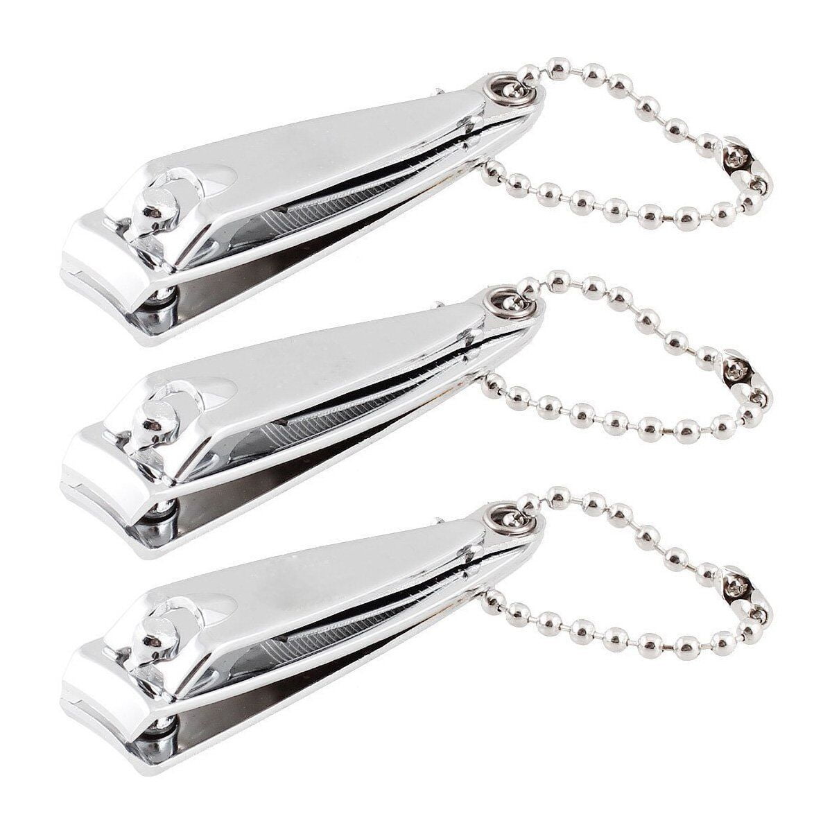 3pk 2" Mini Finger Nail Clipper Manicure Trimmer Curved Edge + File ...