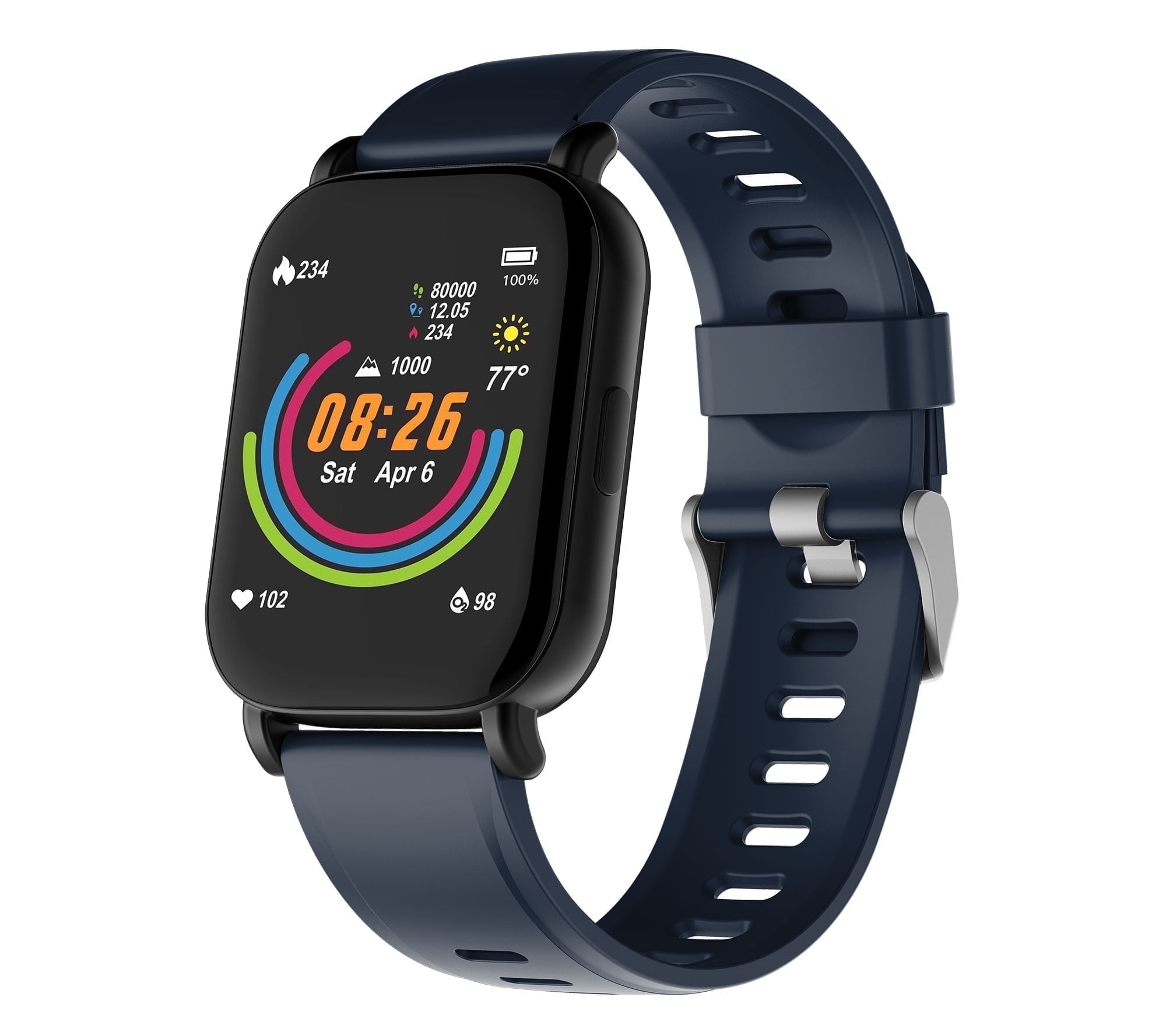 3plus Vibe Pro Smartwatch for Android iPhone, Multiple Sports Modes ...