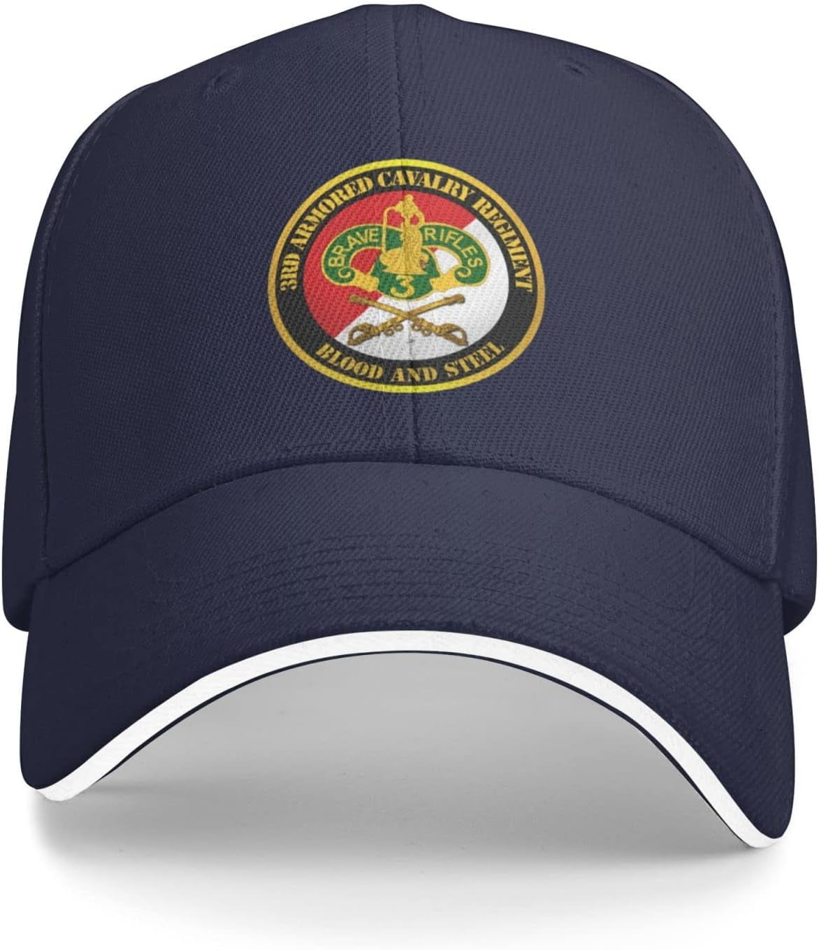 3rd Armored Cavalry Regiment Cap Hats for Men Women Classic Baseball ...