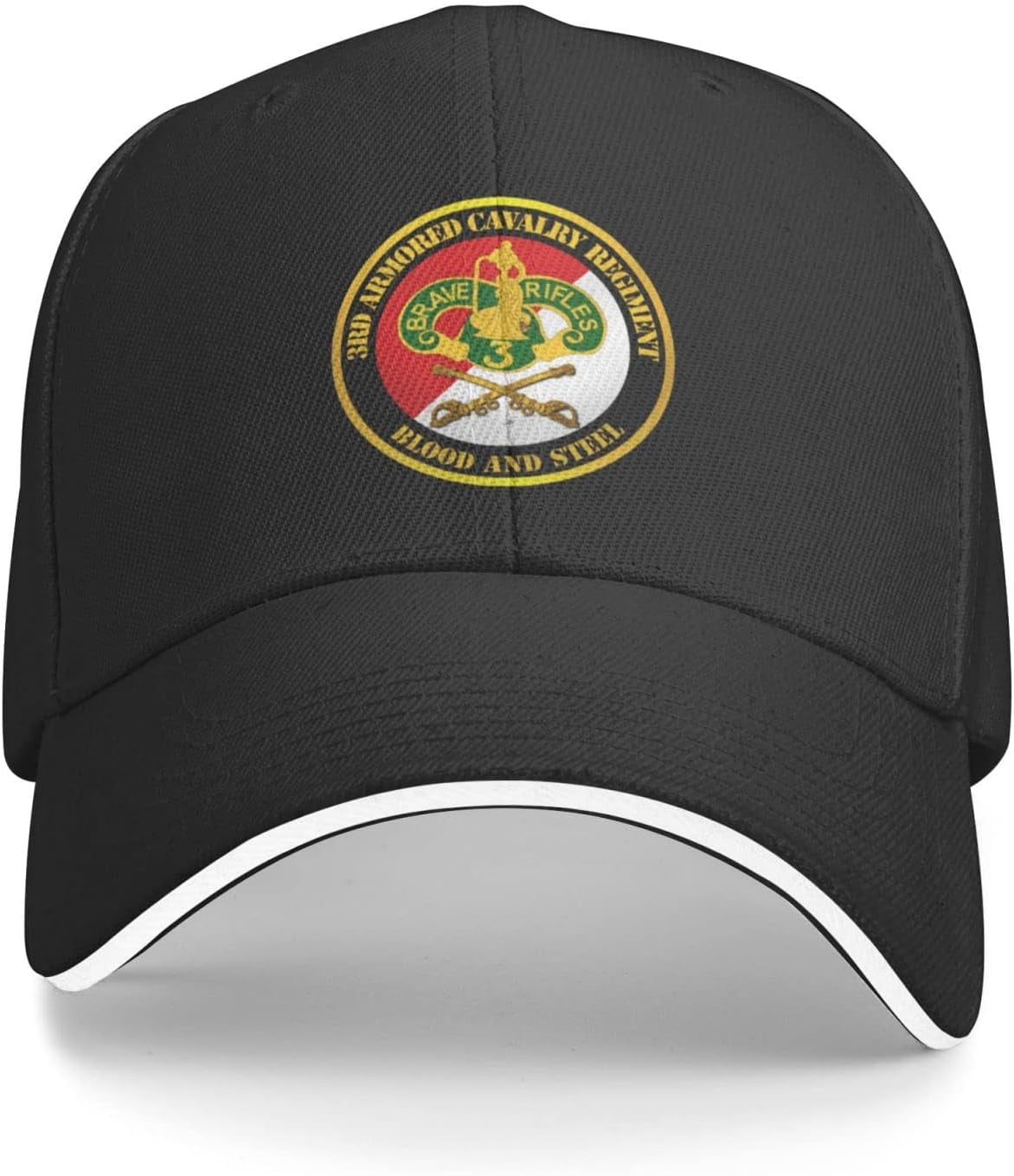 3rd Armored Cavalry Regiment Cap Hats for Men Women Classic Baseball ...
