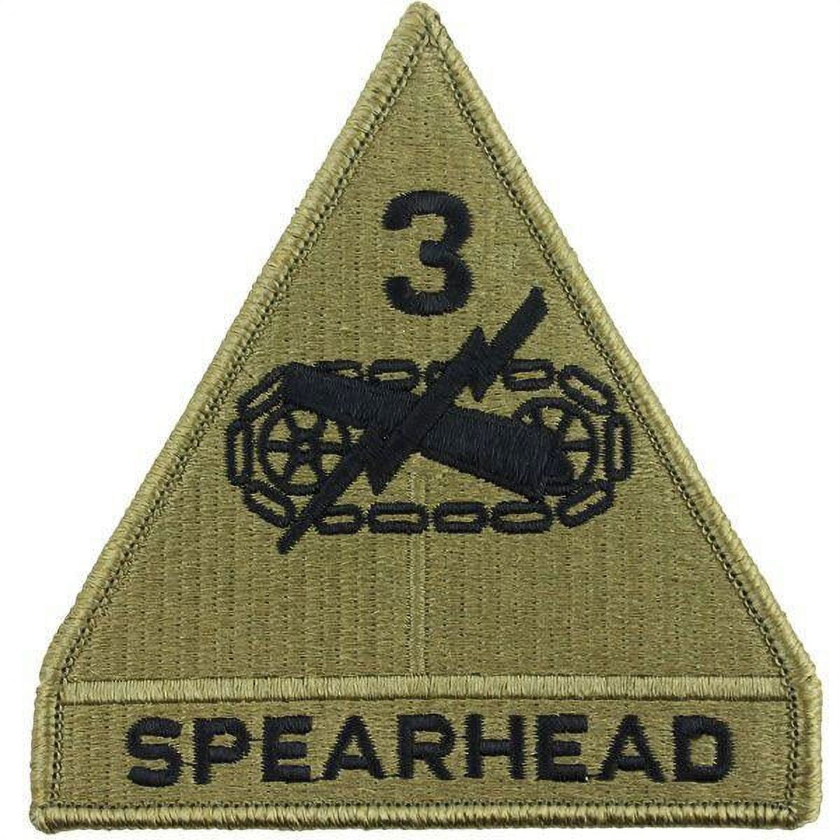 3rd Armored Division OCP Scorpion Patch with Hook Back Fastener - Walmart.com