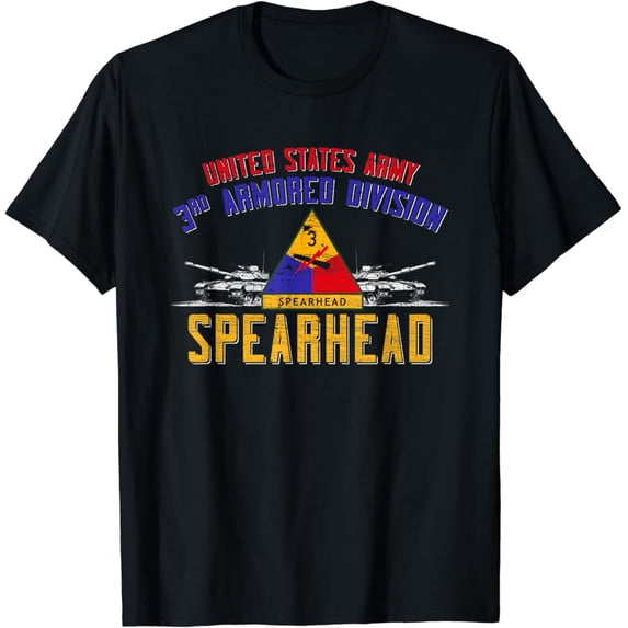 3rd Armored Division Spearhead Vintage T-Shirt - Walmart.com
