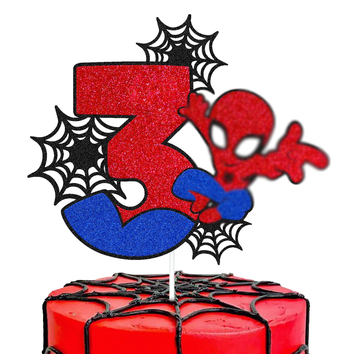 3rd Birthday Cake Topper Happy 3s RST1 Birthday Cake Decoration Cartoon ...