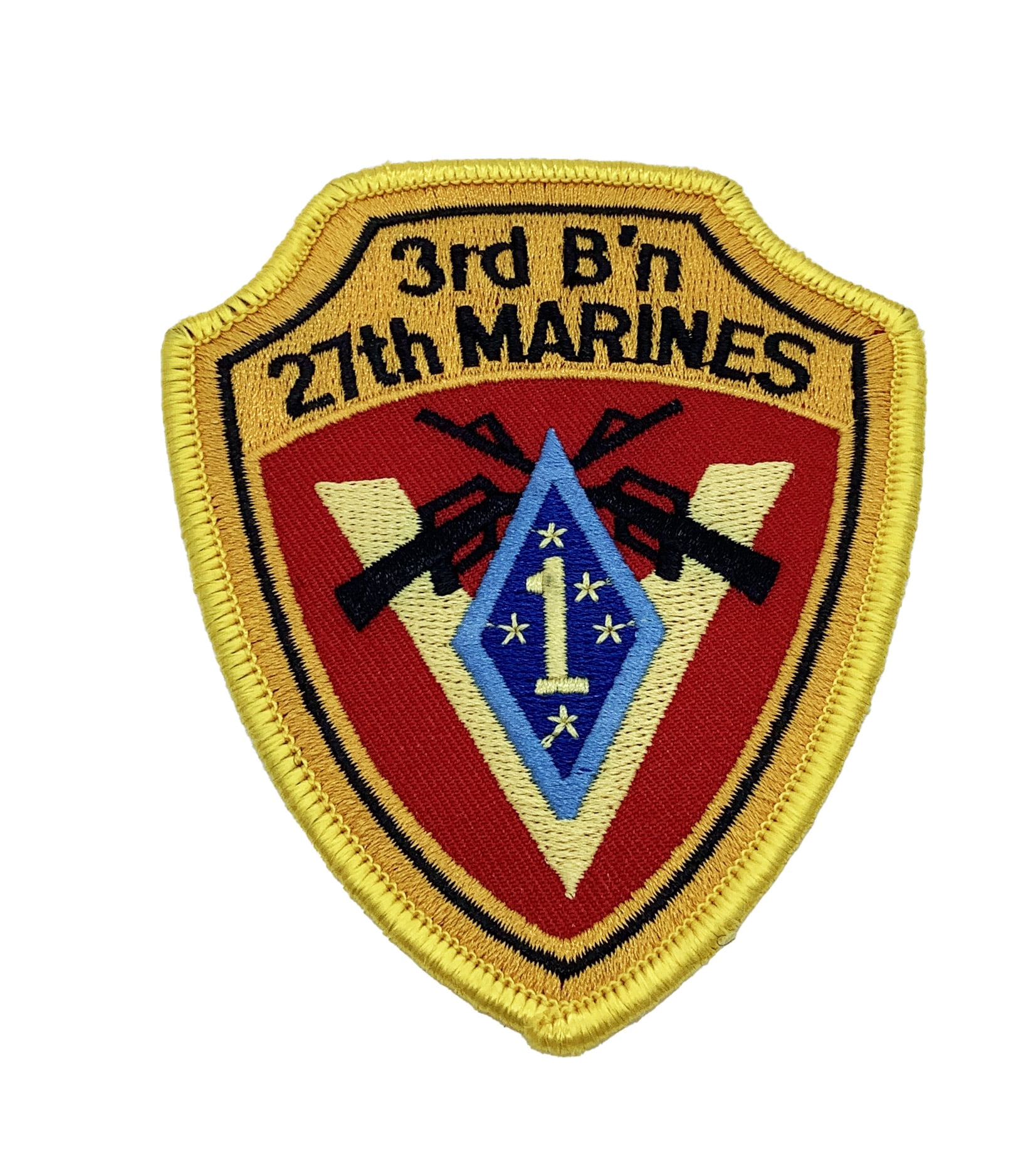 3rd Bn 27th Marines Patch – Plastic Backing - Walmart.com