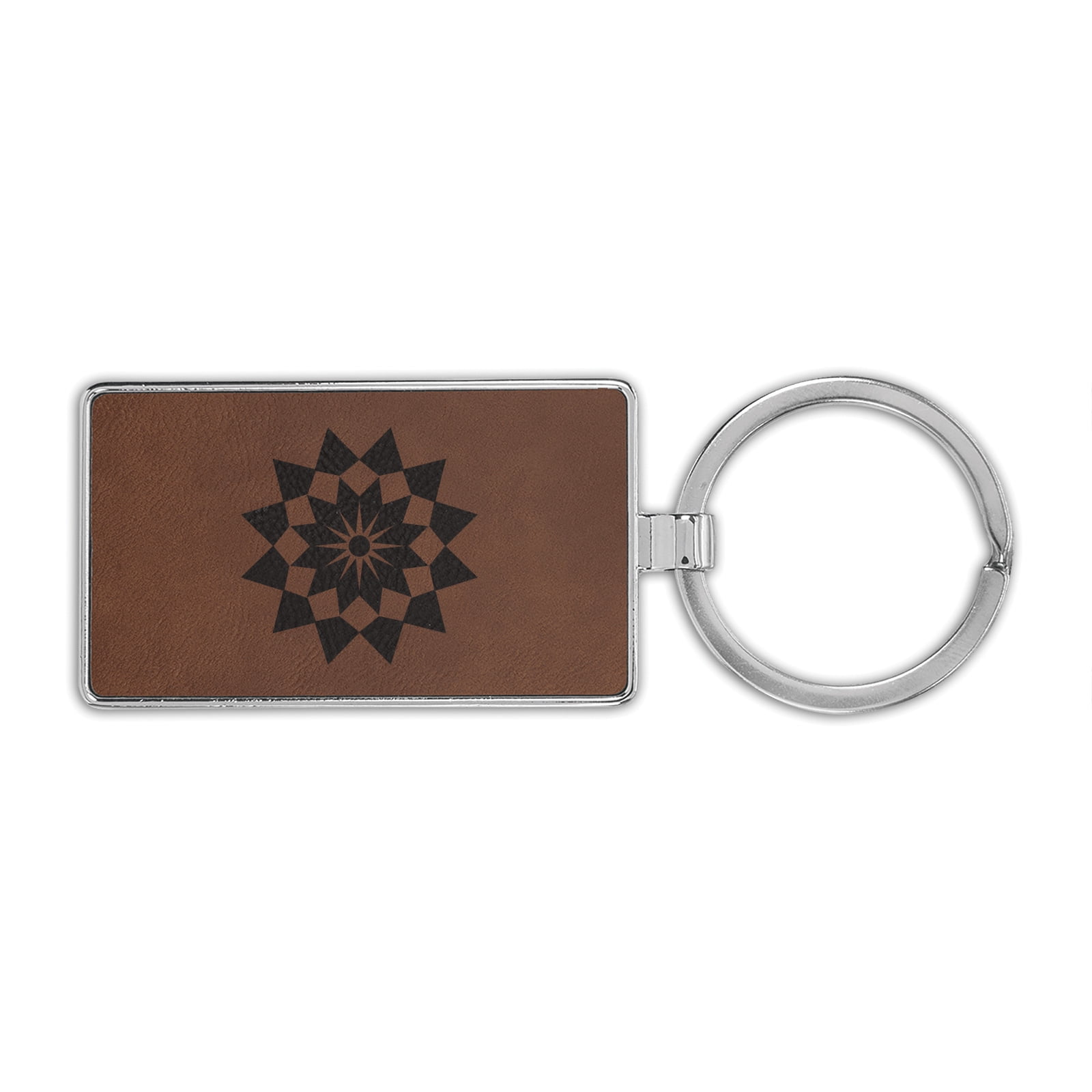 3rd Division Premium Leatherette Keychain bleach #1 - Brown - Walmart.com