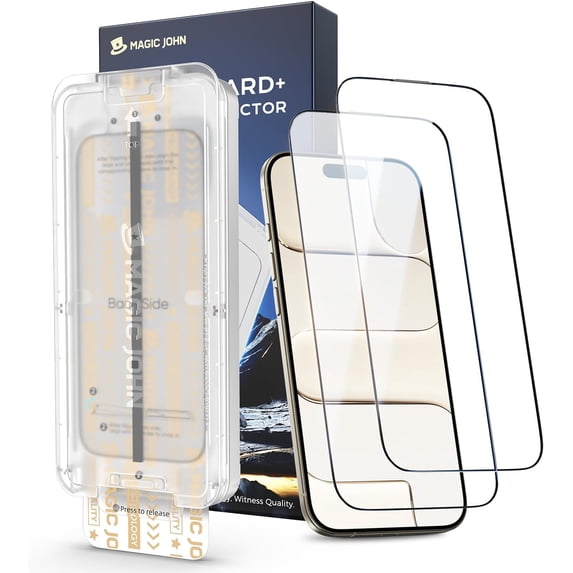 3rd Gen Upgraded for iPhone 17 Pro Screen Protector 6.3 Inch,HD Clear ...