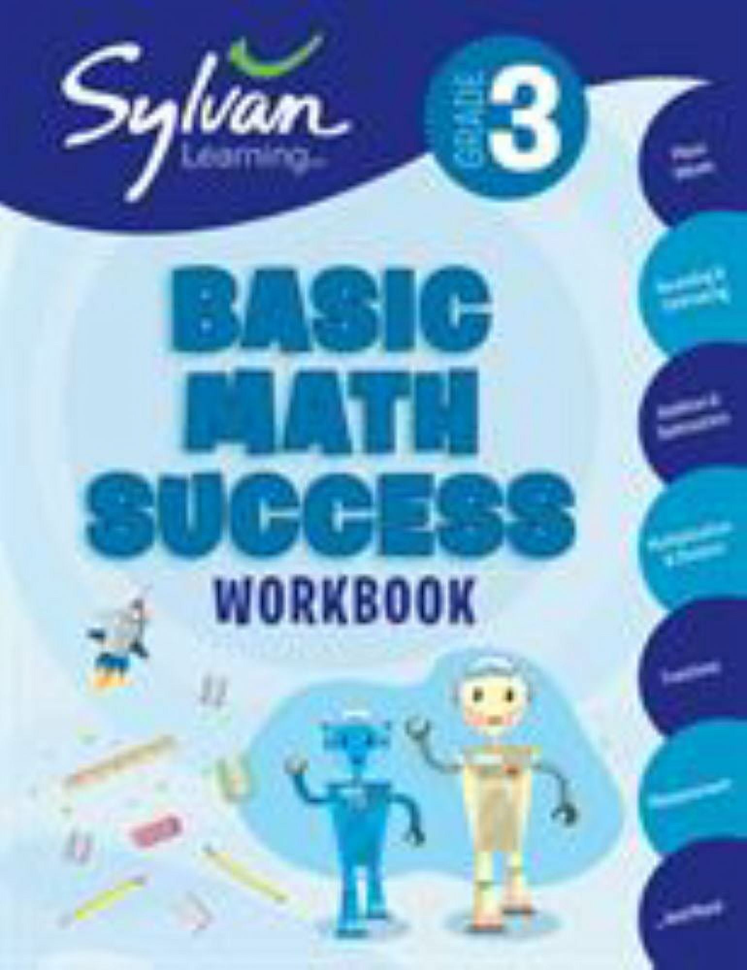 Sylvan Learning's 3rd Grade Basic Math Success Workbook: Essential ...