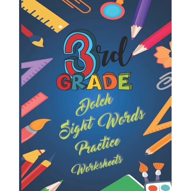 3rd Grade Dolch Sight Words Practice Worksheets : Smart Word Tracing ...