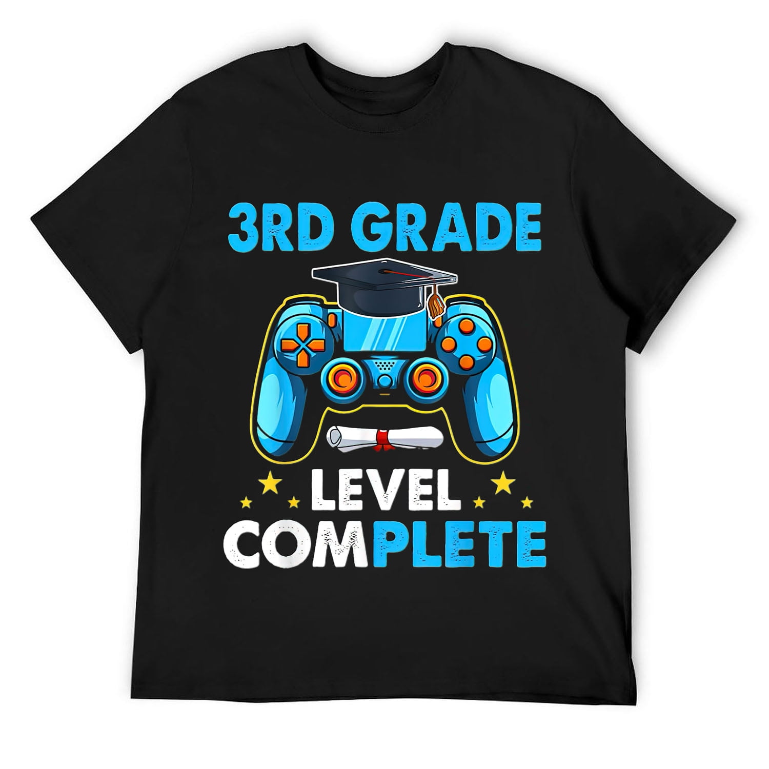 3rd Grade Level Complete Last Day Of School Graduate Boys T-Shirt ...