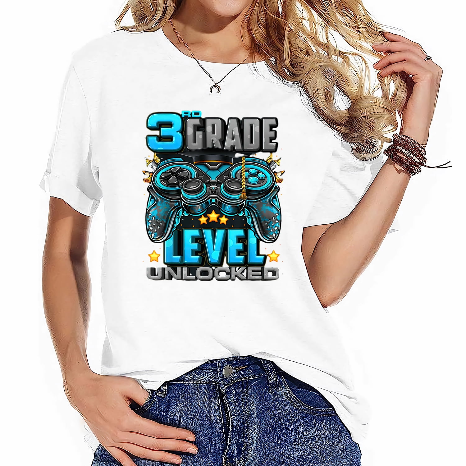 3rd Grade Level Unlocked Back To School 3rd Grade Boys T-Shirt ...