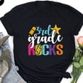 3rd Grade Rocks Back To School 3rd Grade Teacher Shirts Third Grade ...