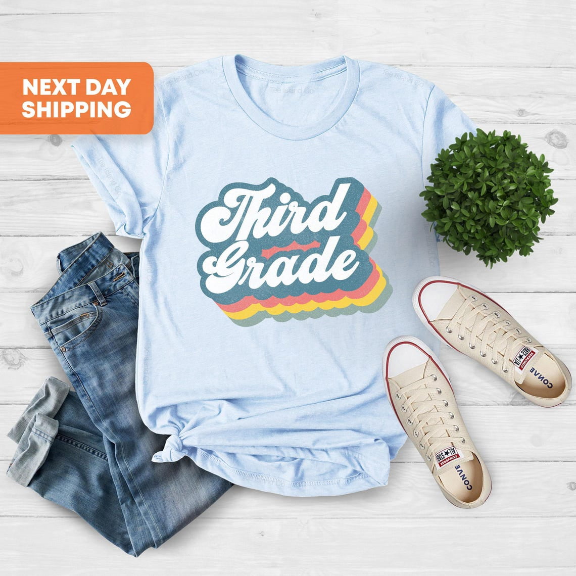 3rd Grade Shirt, First day of School Shirt, Third Grade Gift, Teacher ...