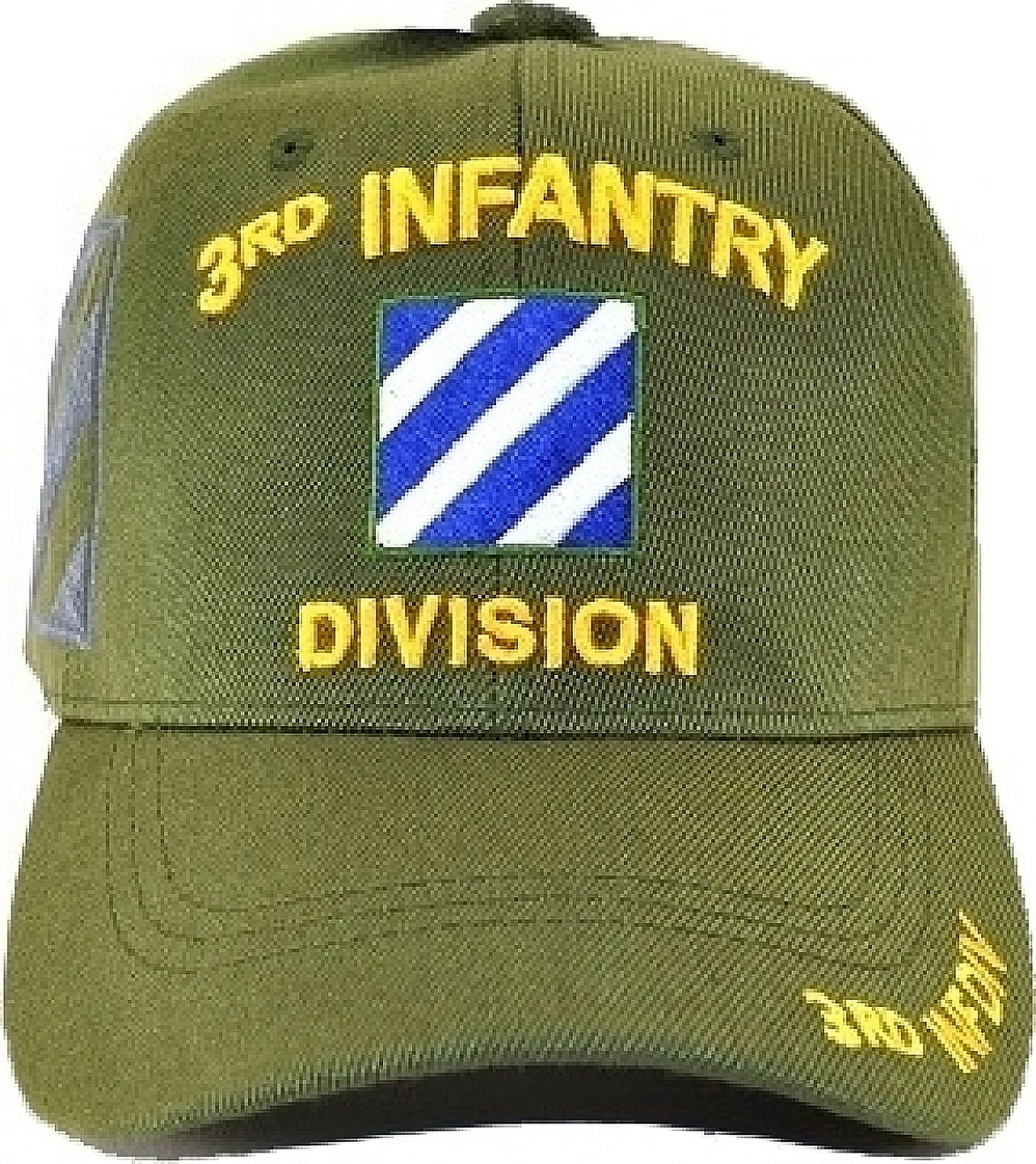 3rd Infantry Division C1262 Side Shadow Mens Cap [Olive Green ...