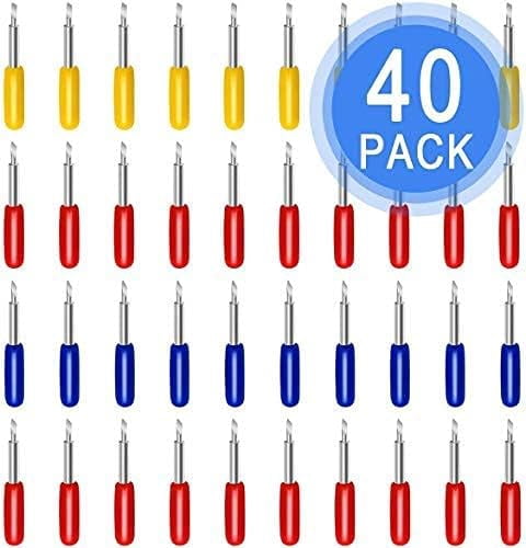 3rd Party Accessory Blades for Cricut Explore Air 2, CoiTek 40 PCS ...