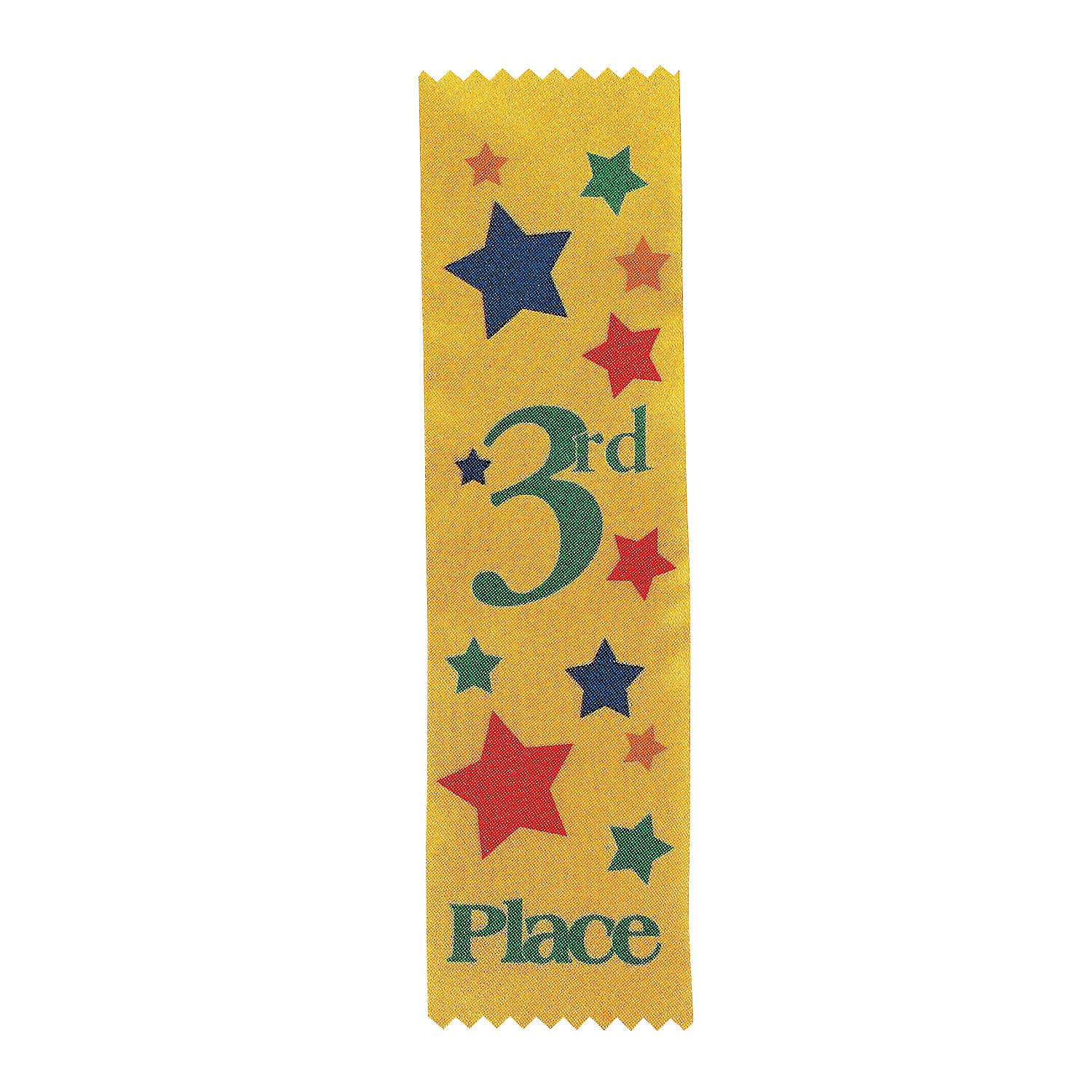 “3rd Place” Yellow Award Ribbons - 12 piece - Walmart.com