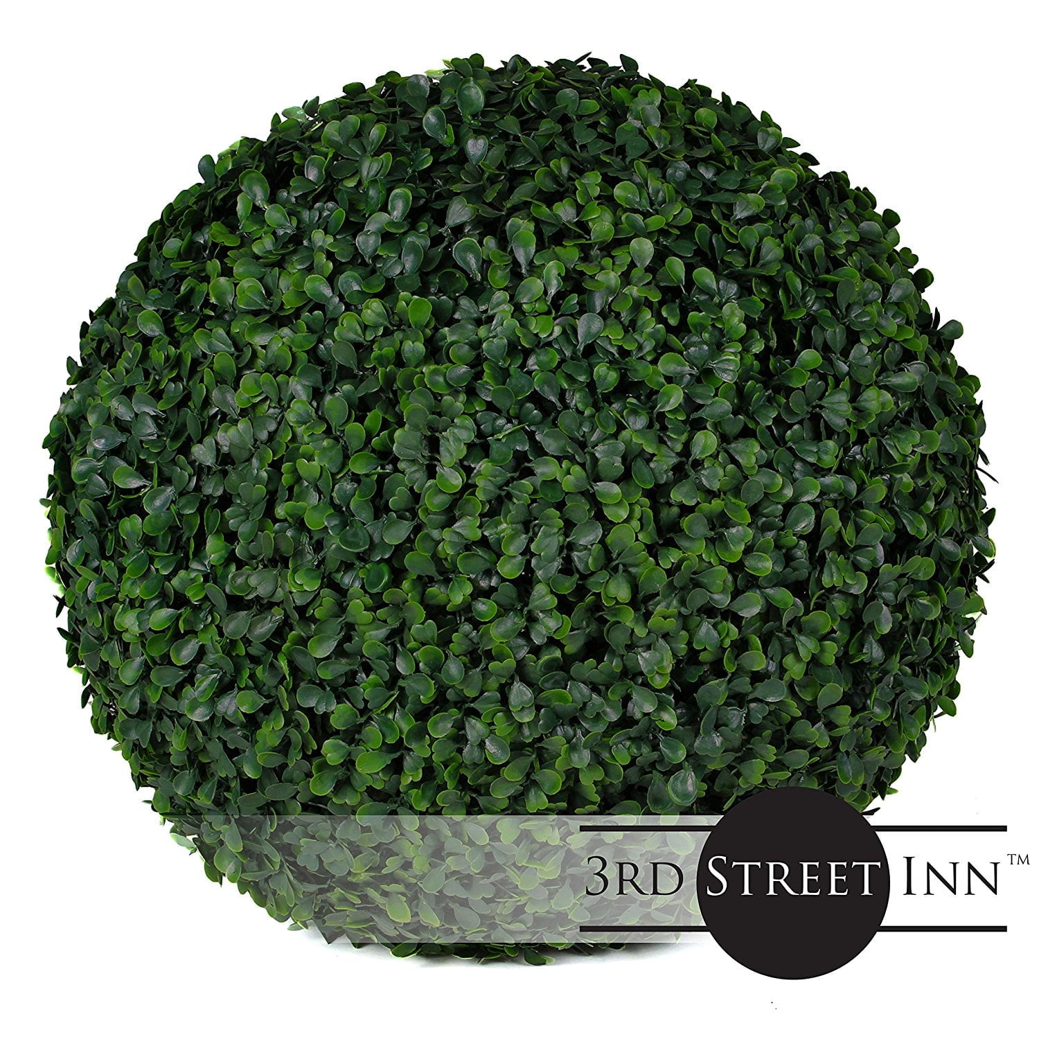 3rd Street Inn 15" Artificial Large Boxwood Topiary Ball - 8 Pack ...
