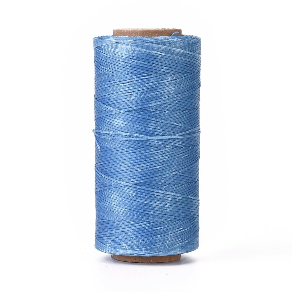 3rolls Waxed Polyester Cord Micro Macrame Cord Waxed Sewing Thread Flat ...
