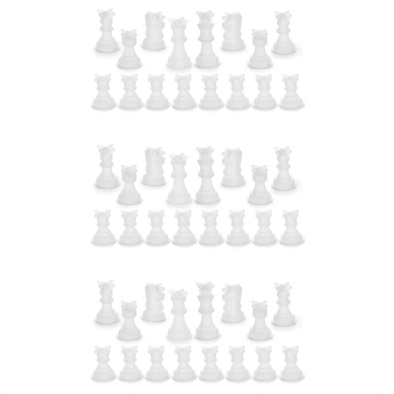 3set Chess Mold for Resin Silicone Chess Resin Mold Chess Crystal Epoxy ...