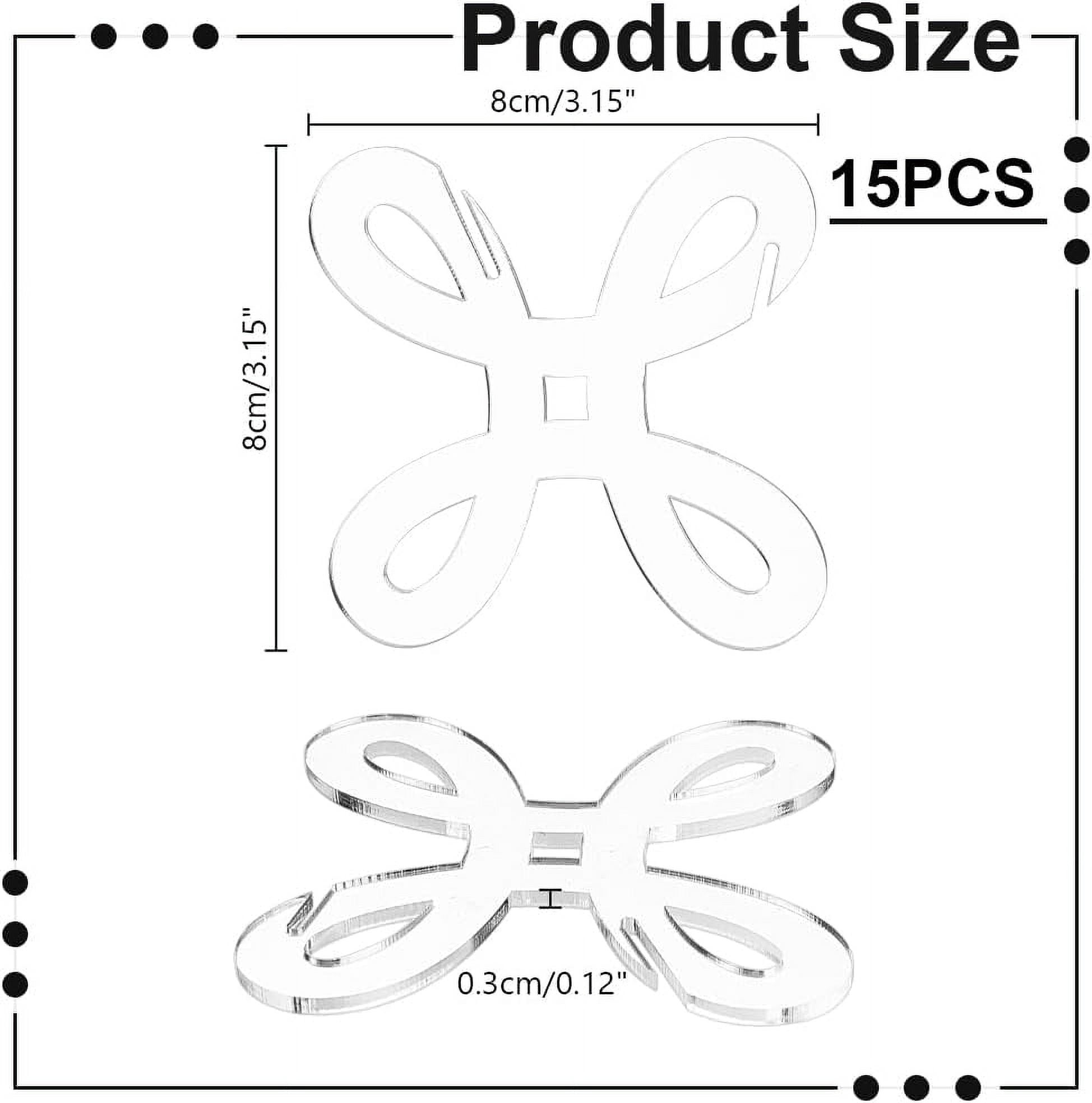 3sets Acrylic Thread Winding Boards Thread Organizer Card for Cross ...