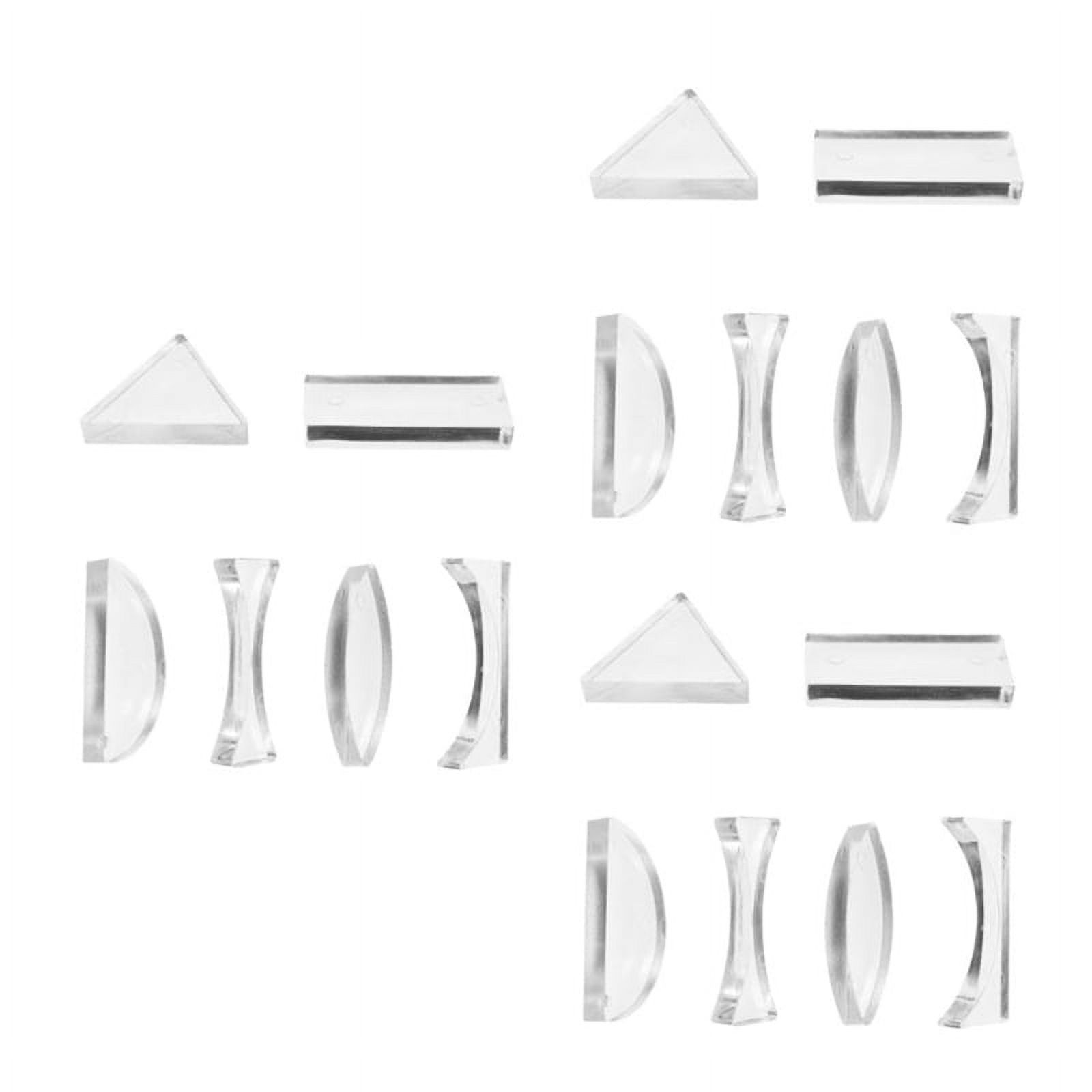 3sets Optical Lenses Teaching Tool Physics Teaching Instrument Convex ...