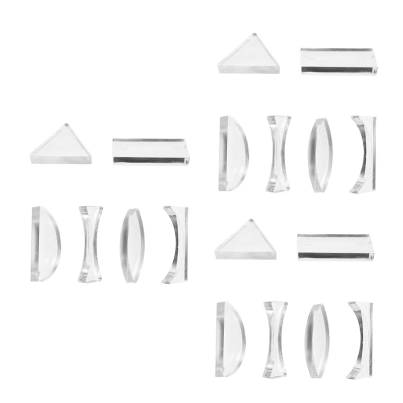 3sets Optical Lenses Teaching Tool Physics Teaching Instrument Convex ...