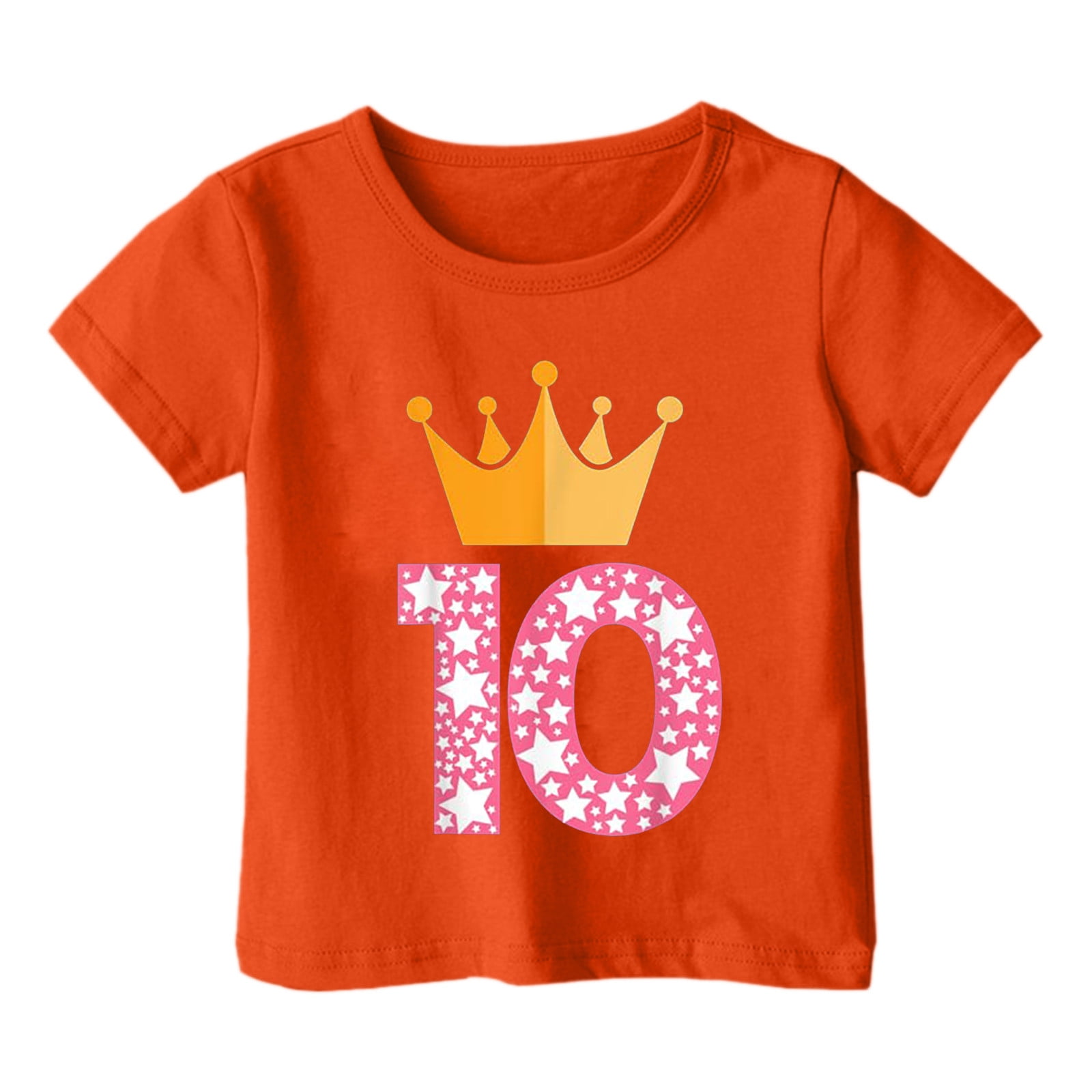 3t Boys Shirts Round Neck Letter Graphic Printed Back To School Short ...