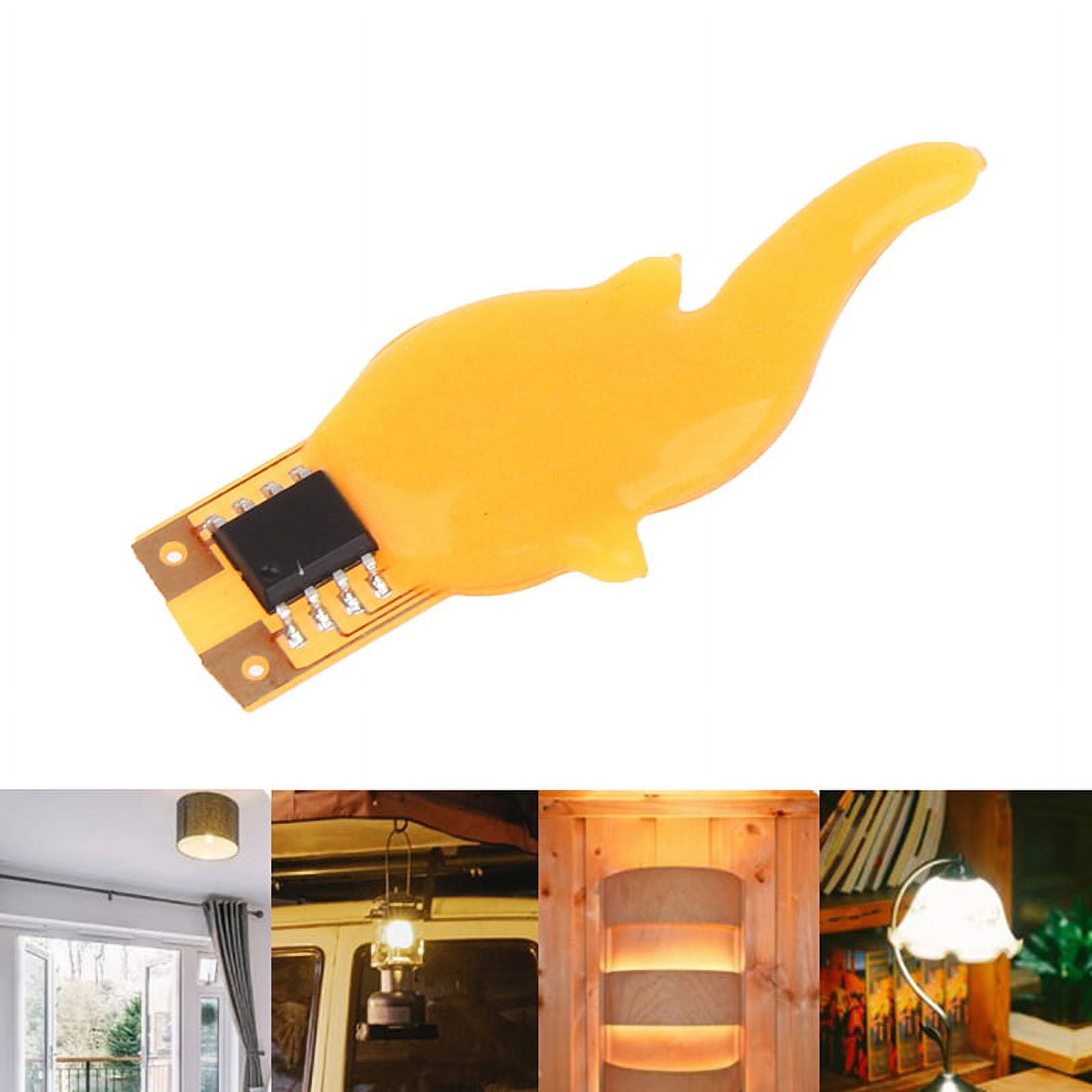 3v Led Cob Flash Candles Edison Flexible Filament 2200K Diode Light ...