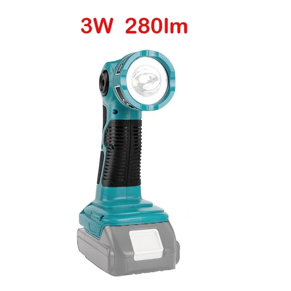 3w 280lm 18V Cordless LED Flashlight Work Light Flashlight For Ma*kita ...