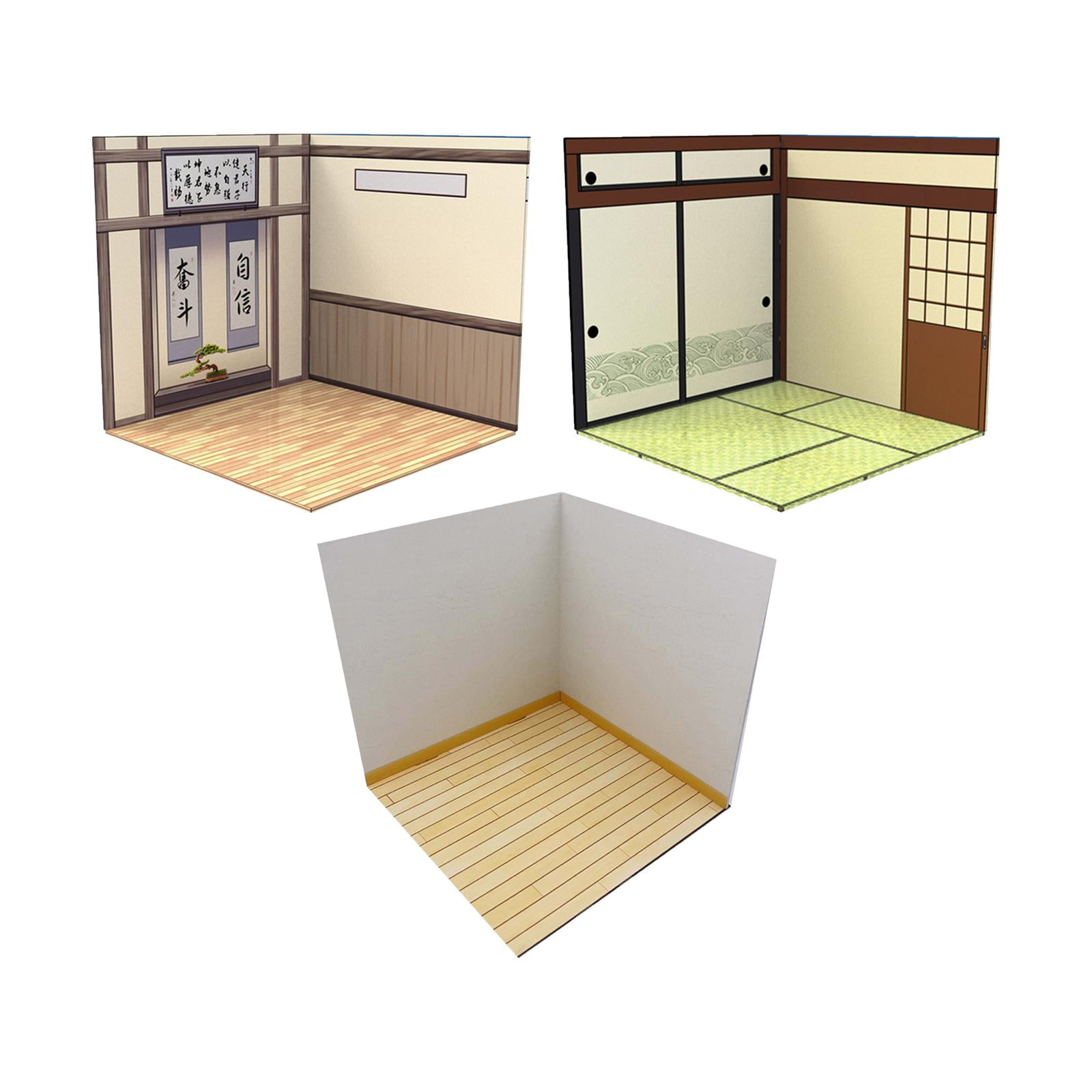 3x 1:12 Backdrop Collection Backdrop Vehicle Model Showcase Storage ...